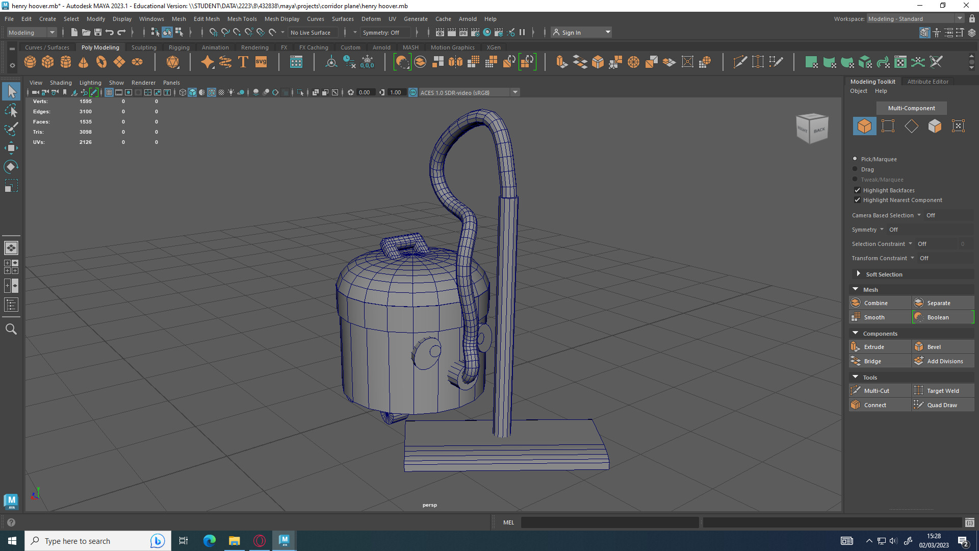 ArtStation - Henry hoover model