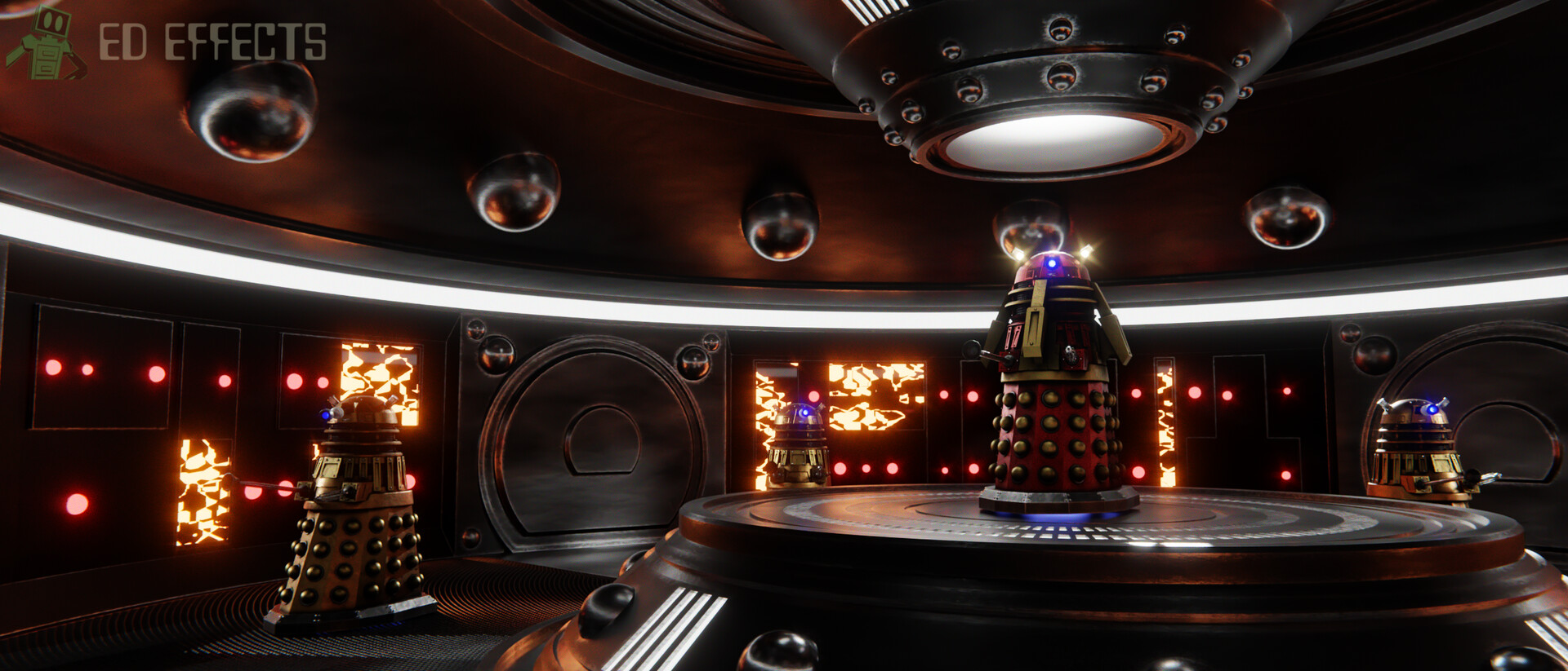 ArtStation - Dalek Control Room