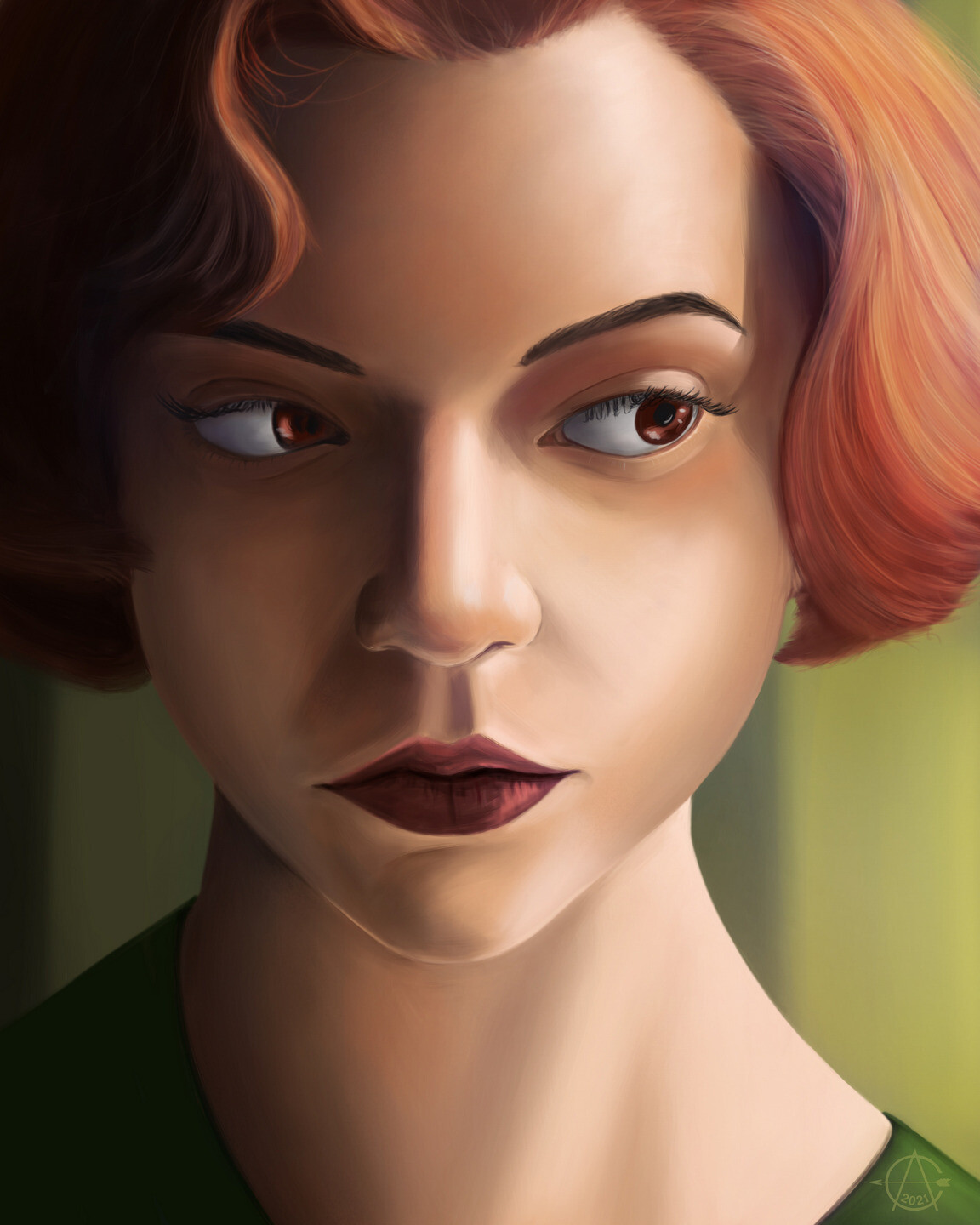 ArtStation - The Queen's Gambit