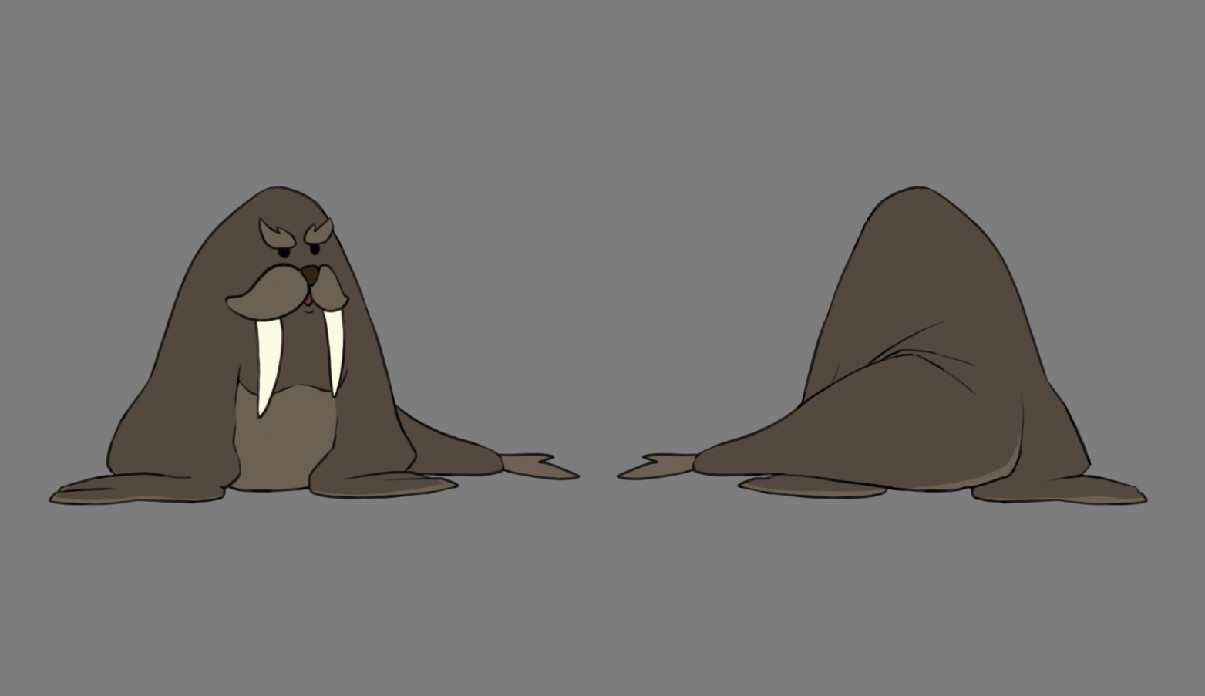 Animated Dancing Walrus