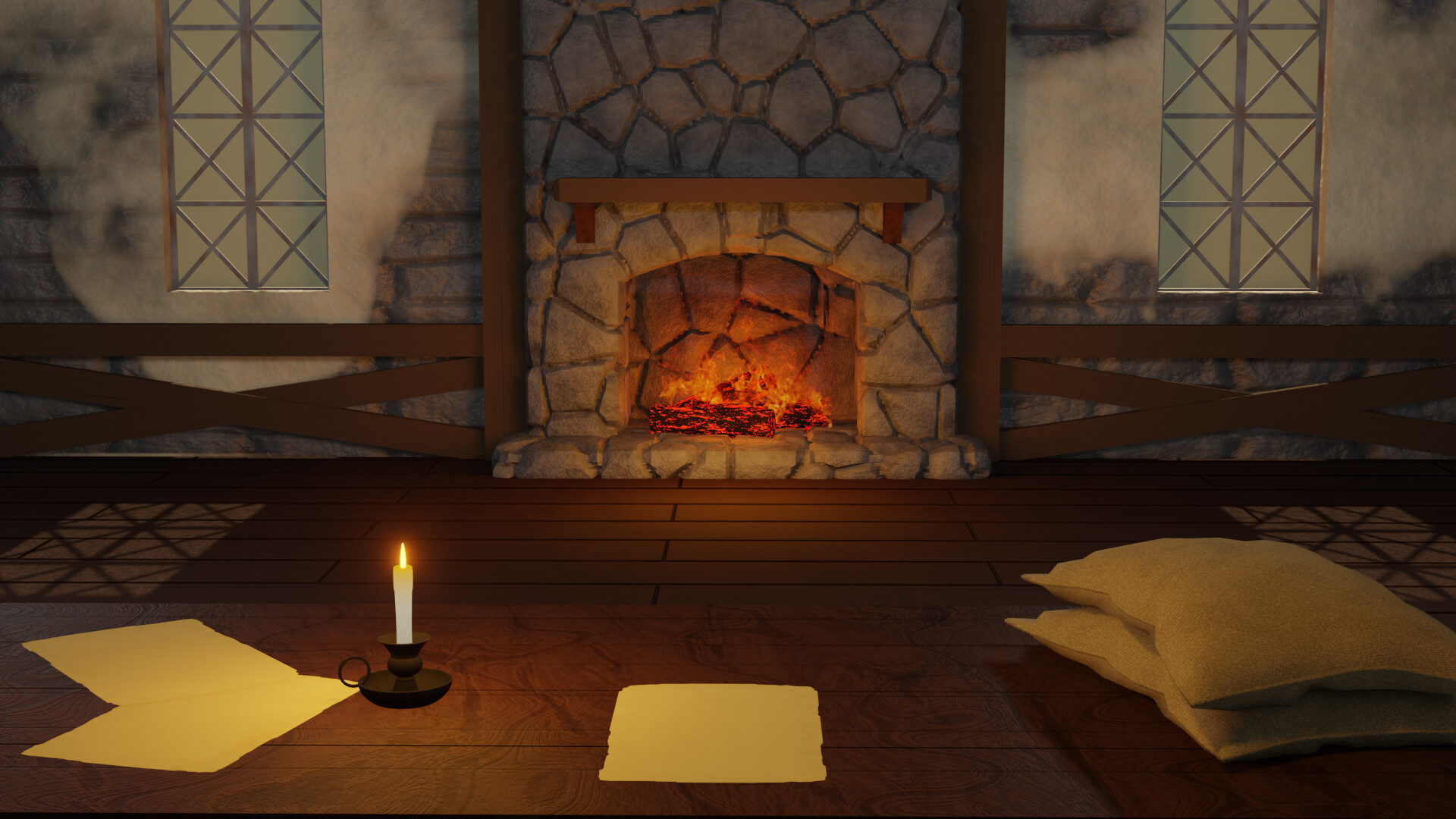 ArtStation - Medieval Room