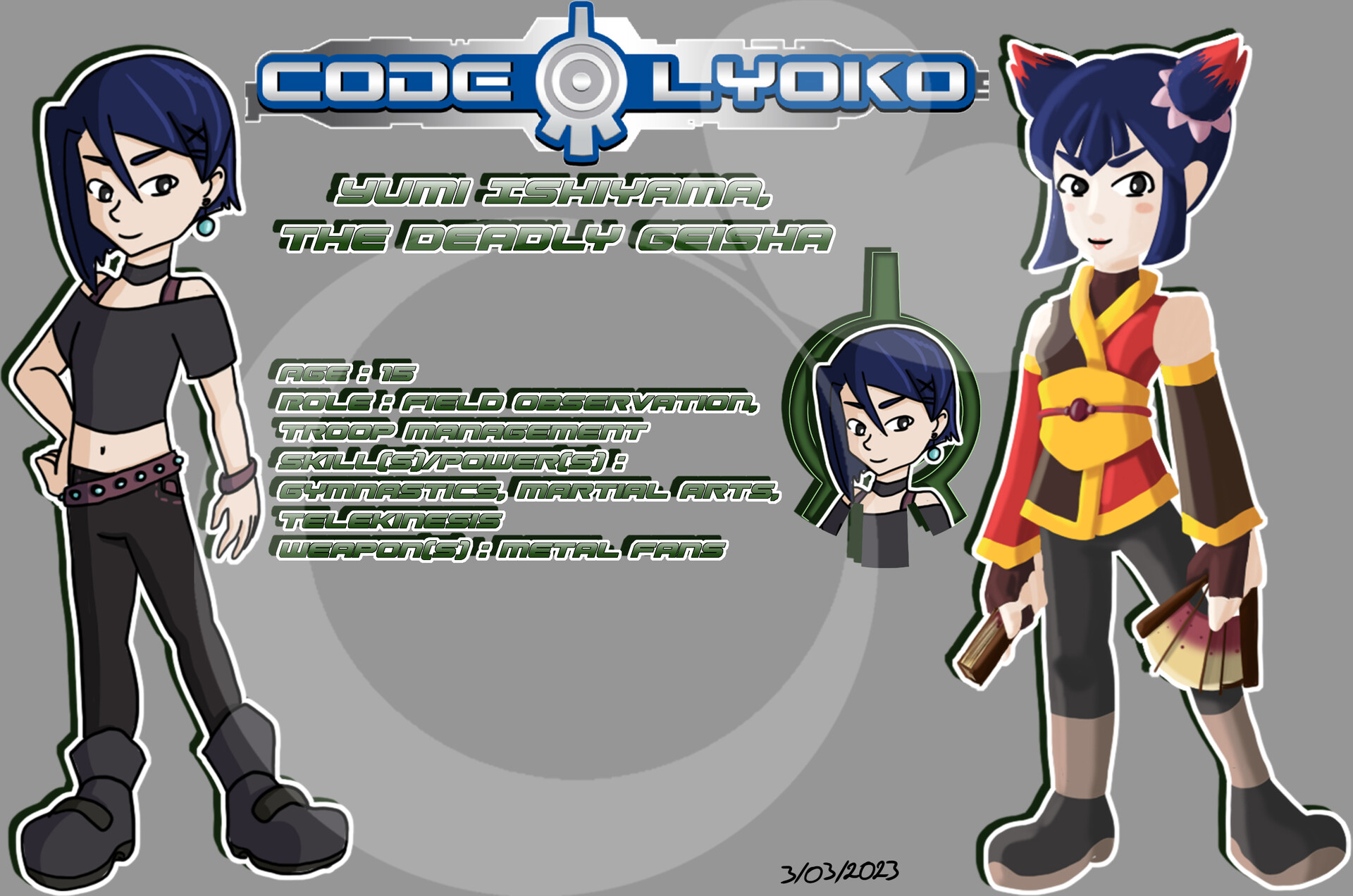 Mello T. Befan - "Code Lyoko"- Redesign