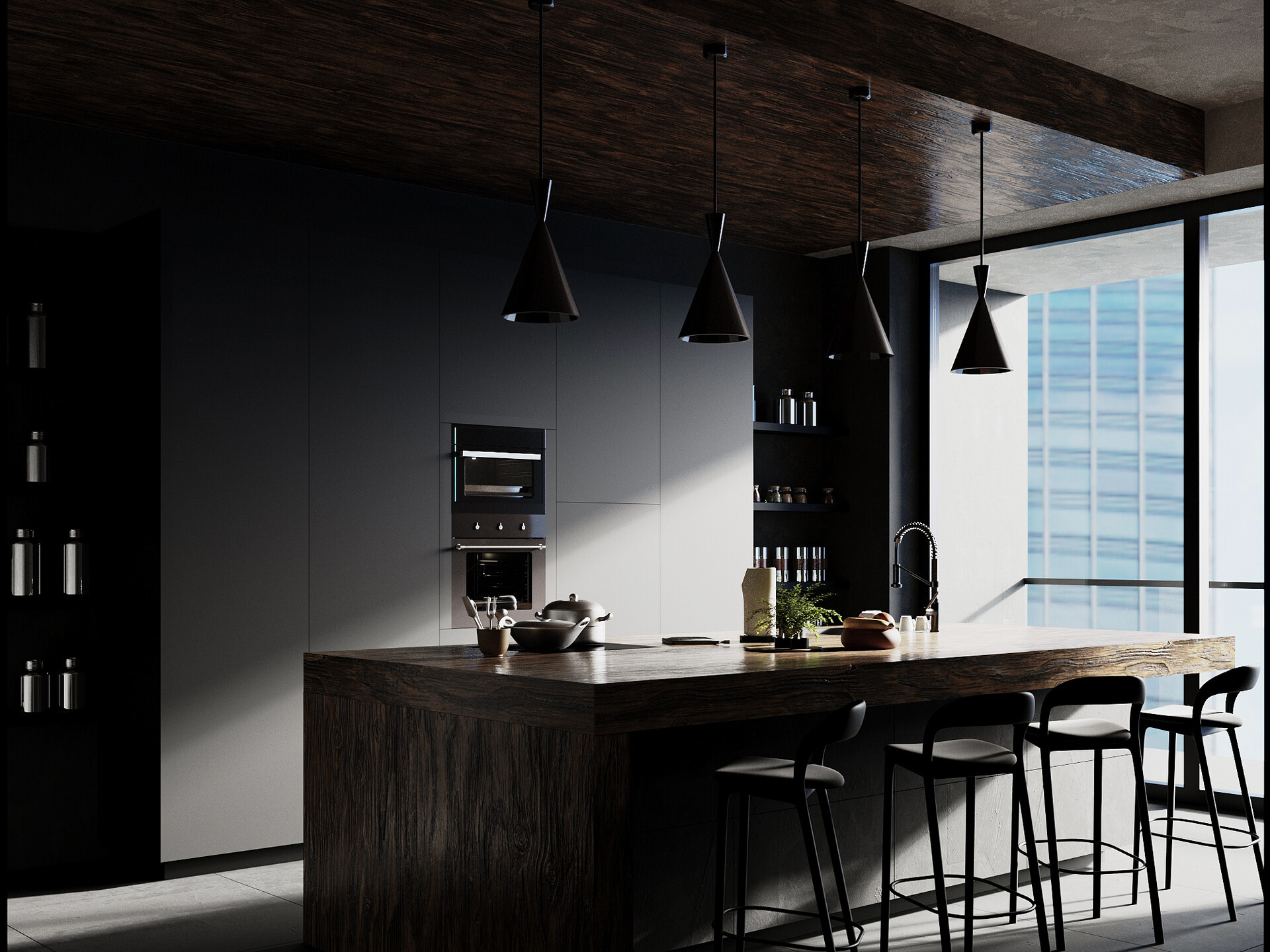 ArtStation - Kitchen Visualization