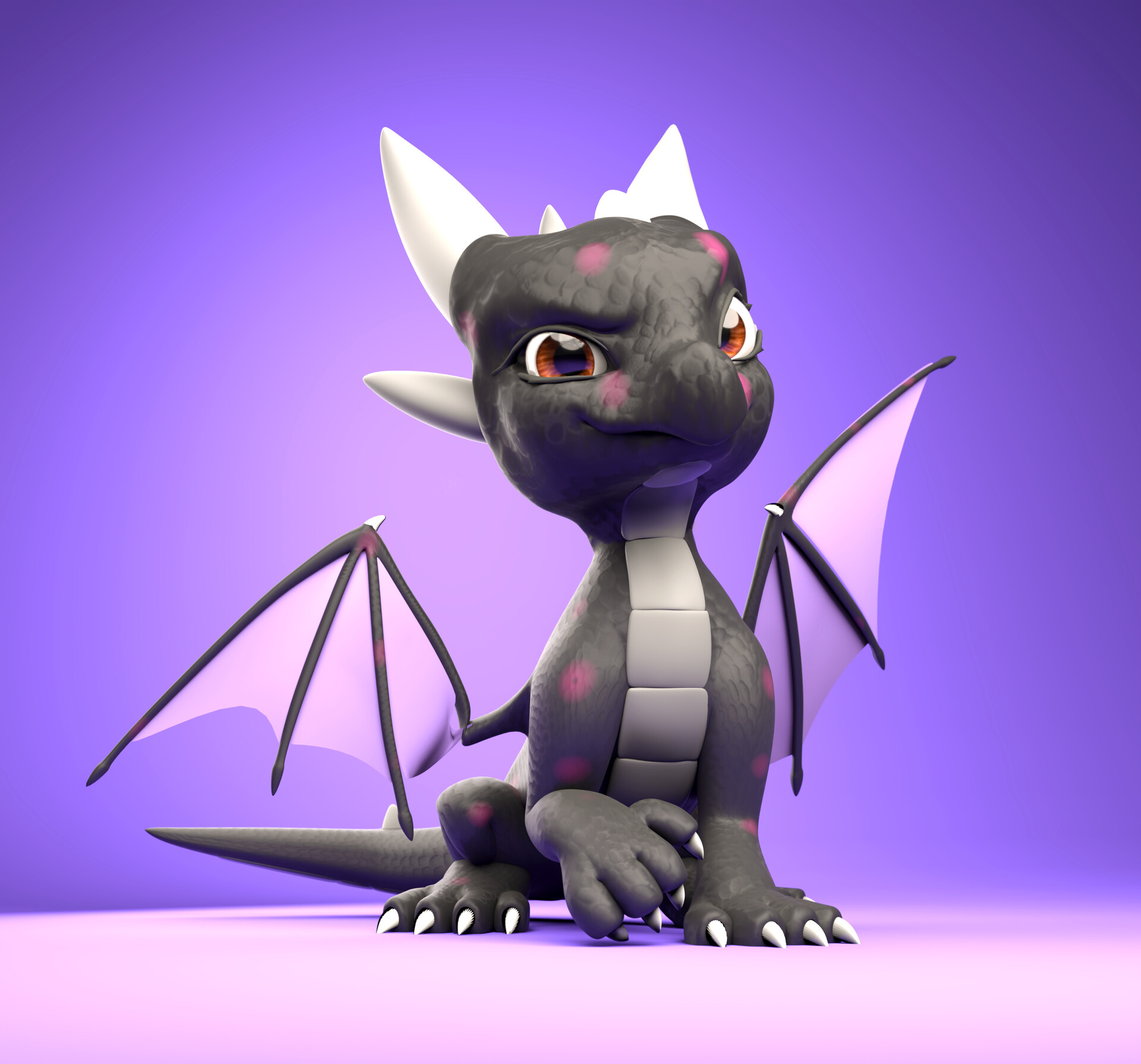 ArtStation - Dottie the Dragon