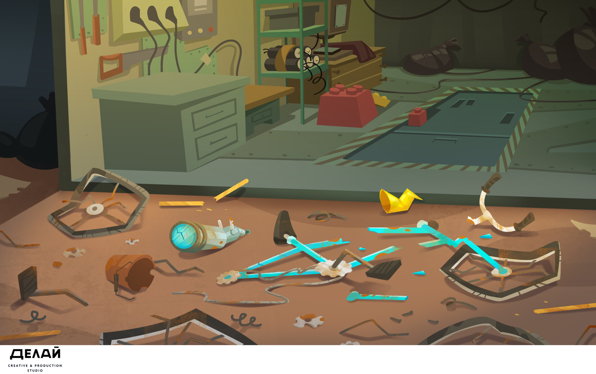 Marina Kholoshenko - Sonya and Lenya backgrounds (part 3)