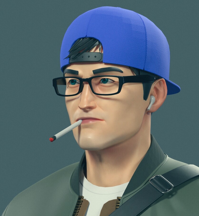 Andrew Wei - Stylized Myself