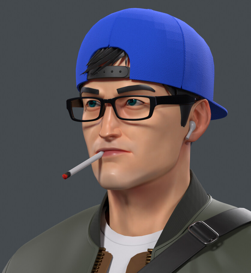 Andrew Wei - Stylized Myself