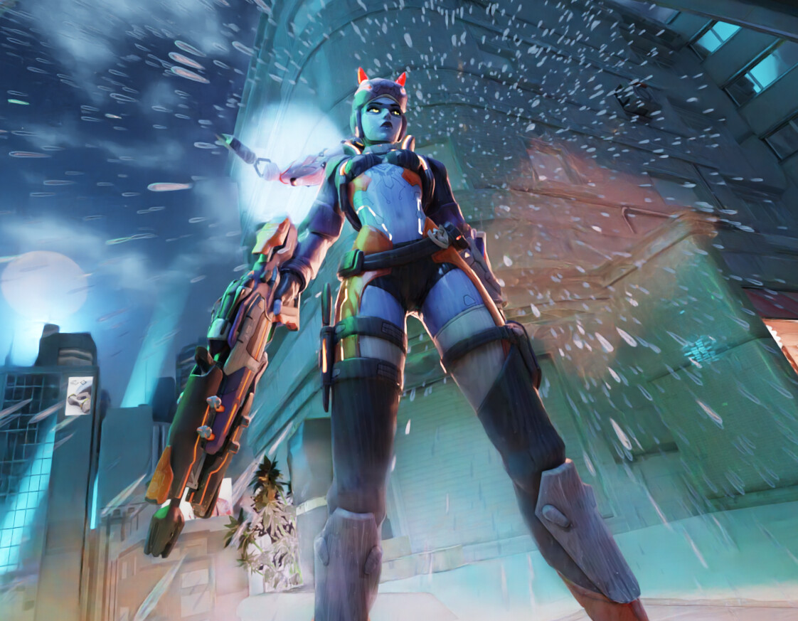 FancyNight - Overwatch - Cyberdevil widowmaker