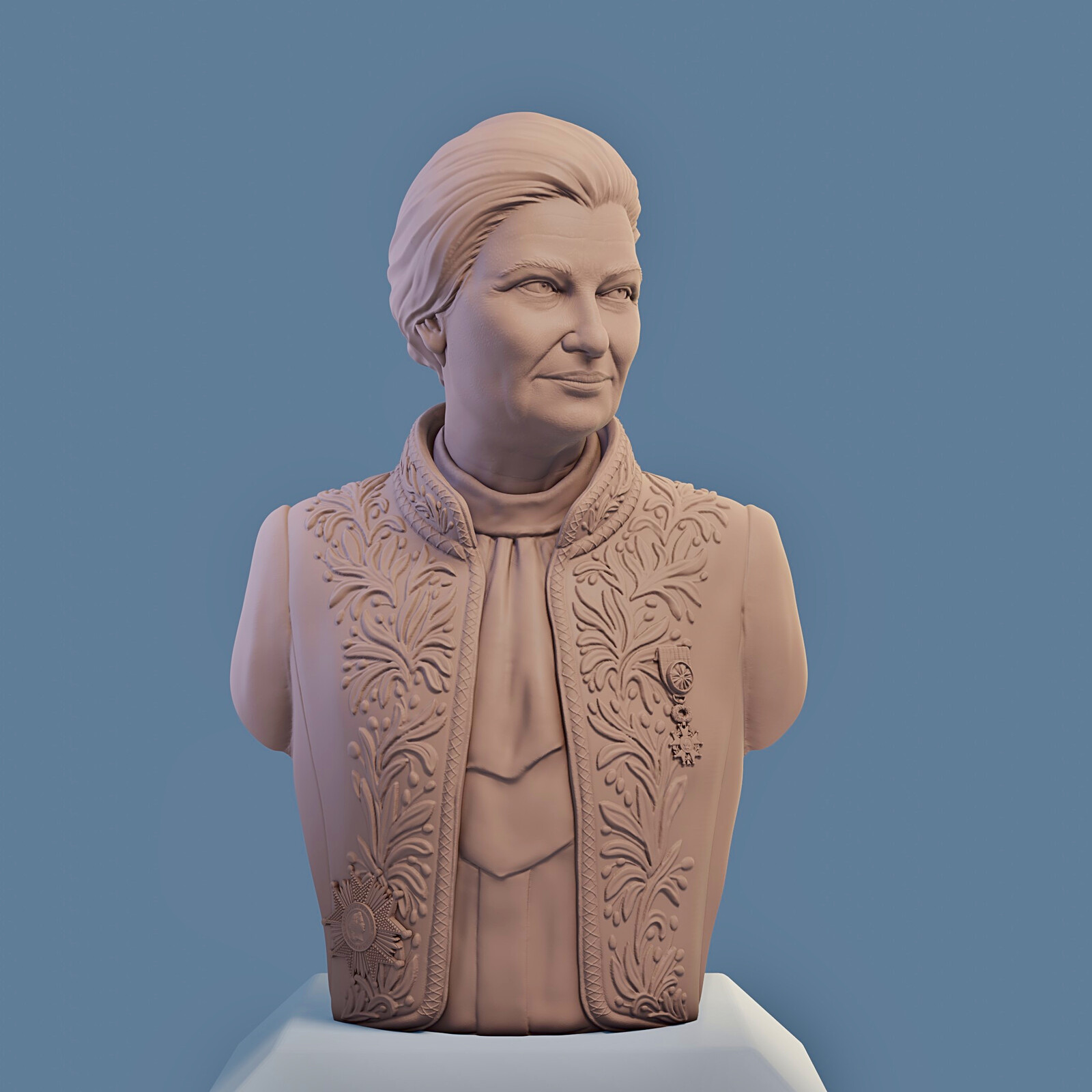 Voguart - Simone Veil.