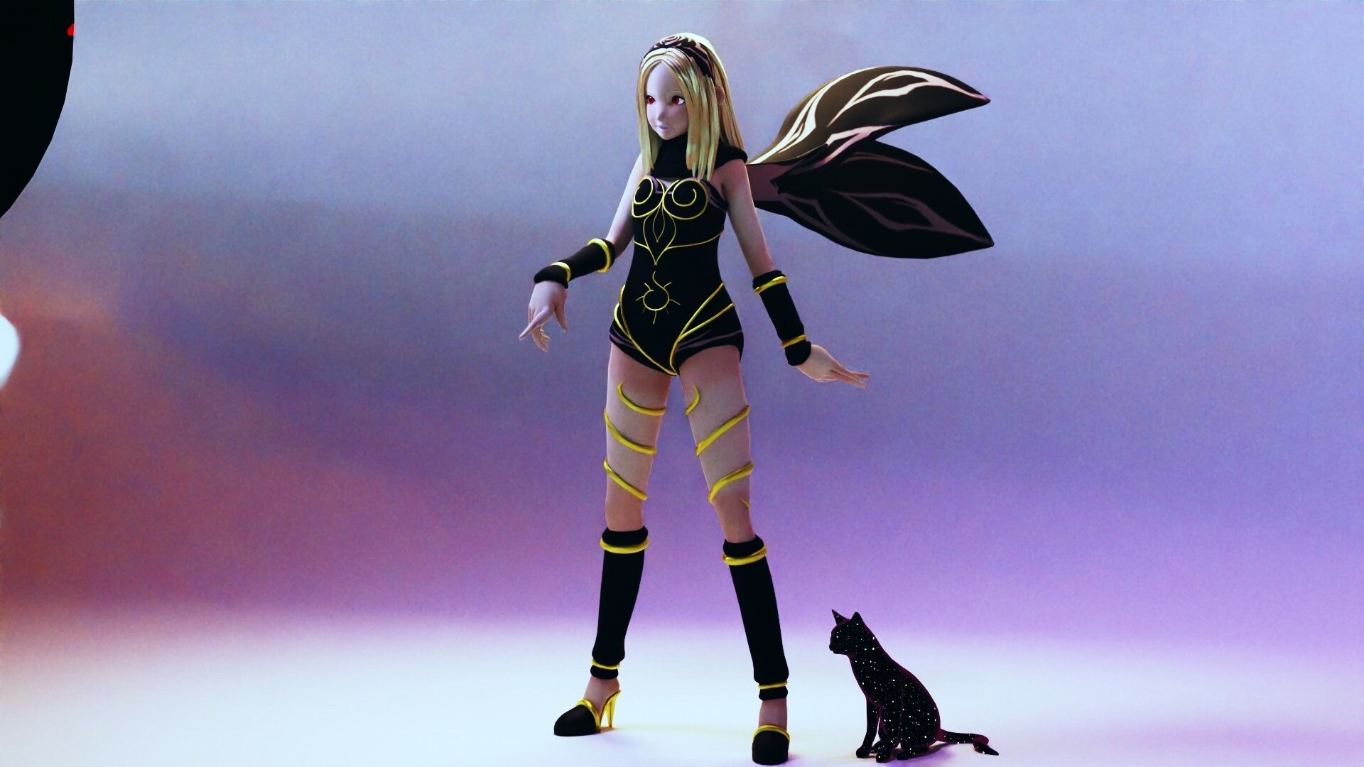 ArtStation - Gravity rush project (Kat & Dusty)
