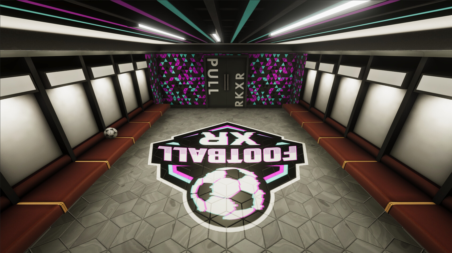 Terry Chattaway - Football Locker Room - Unrleased VR Arcade Football Game