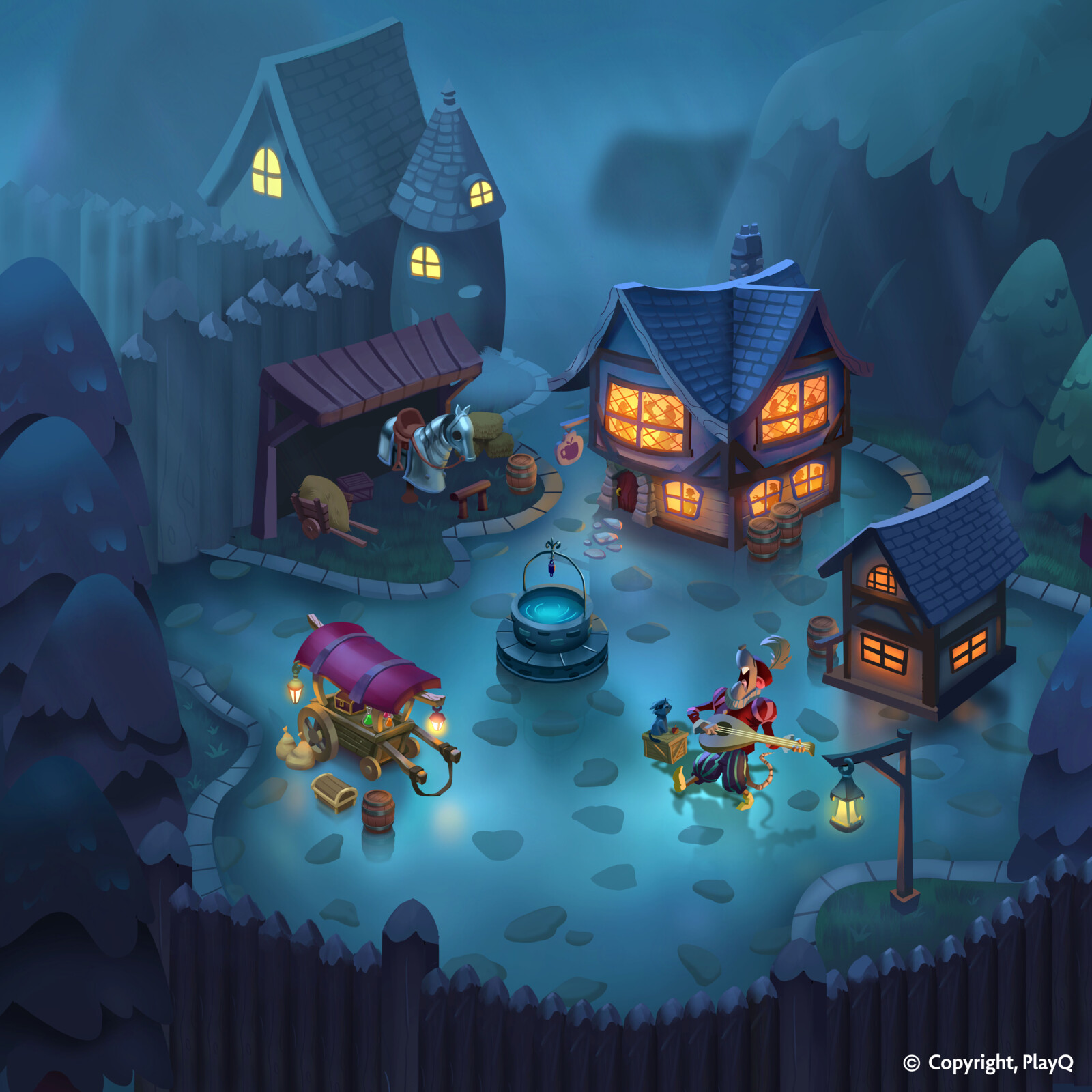 Wesley Lin - Charm King - Backgrounds