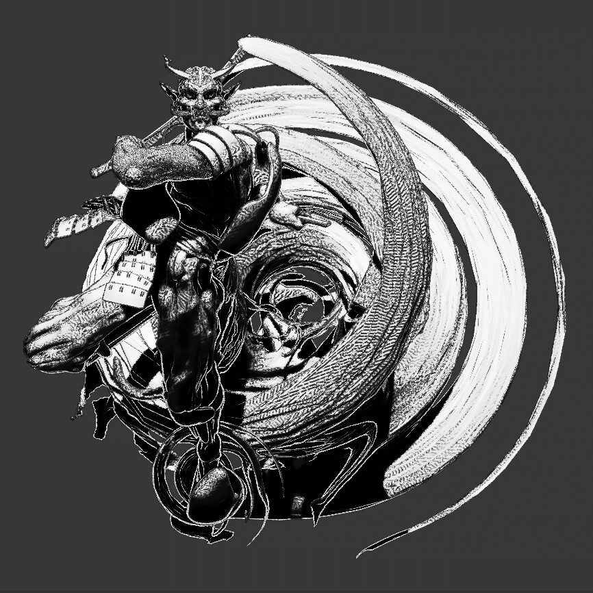 ArtStation - Wind Demon