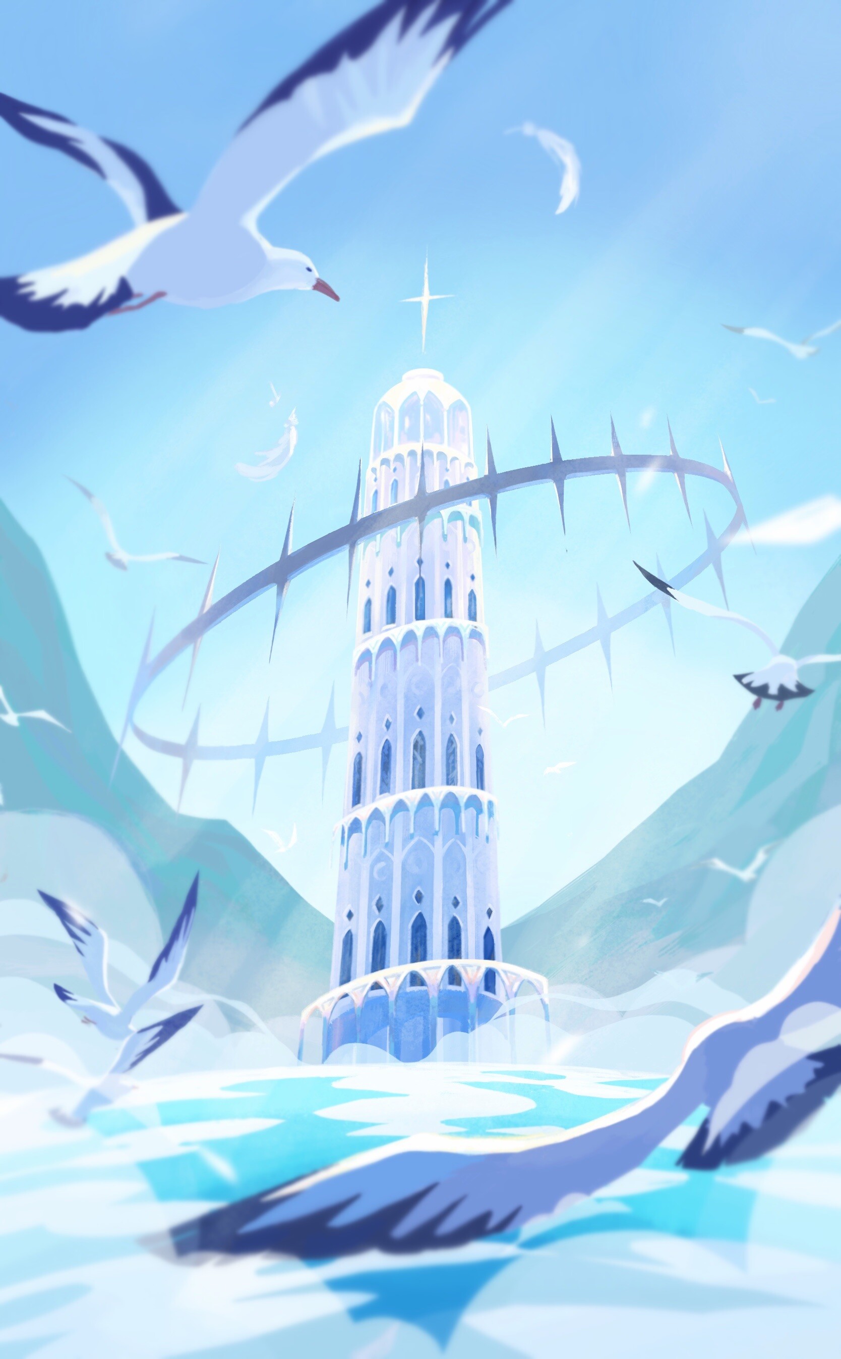 ArtStation - Environment design: Towers