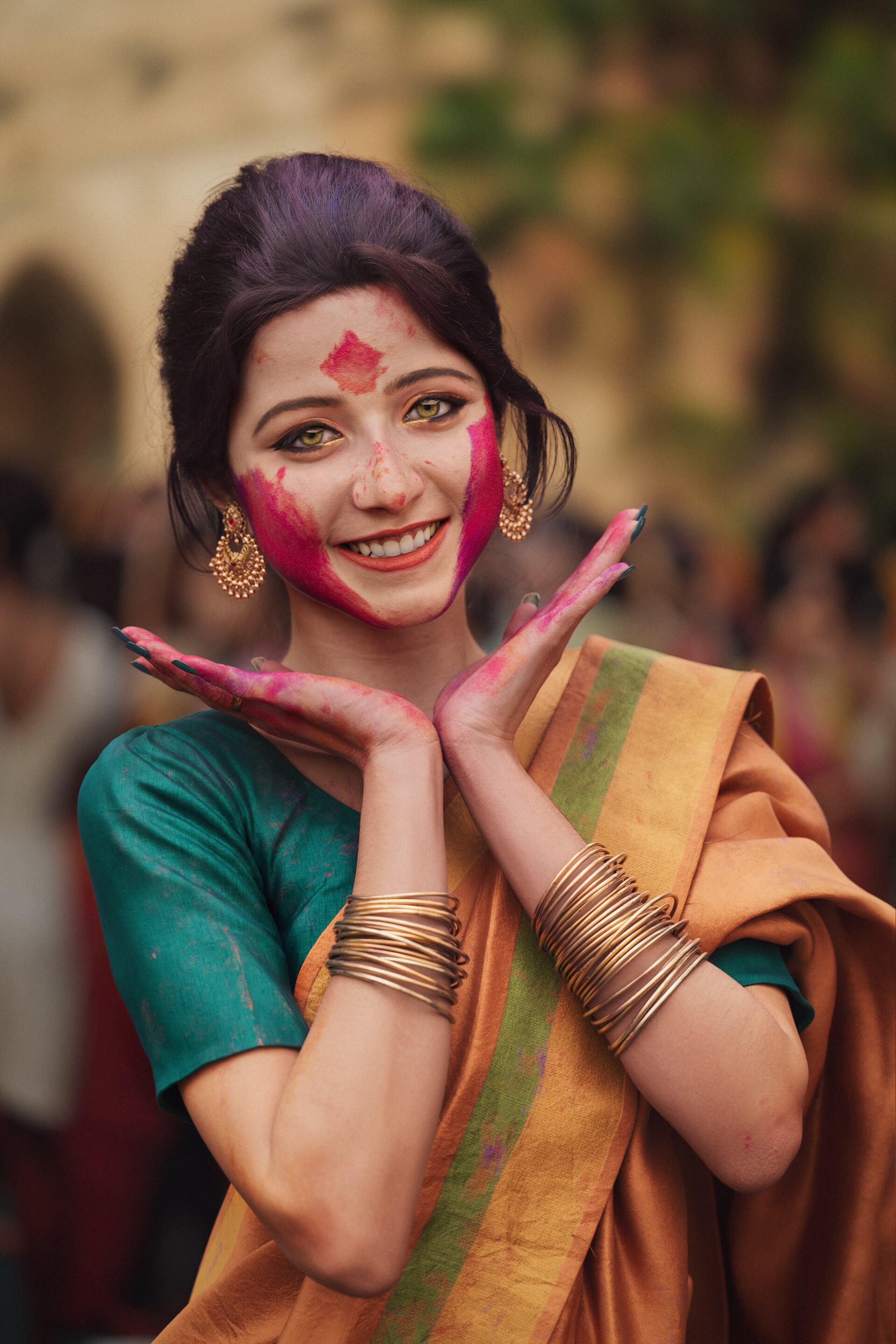 ArtStation - Joyeeta - Holi Festival