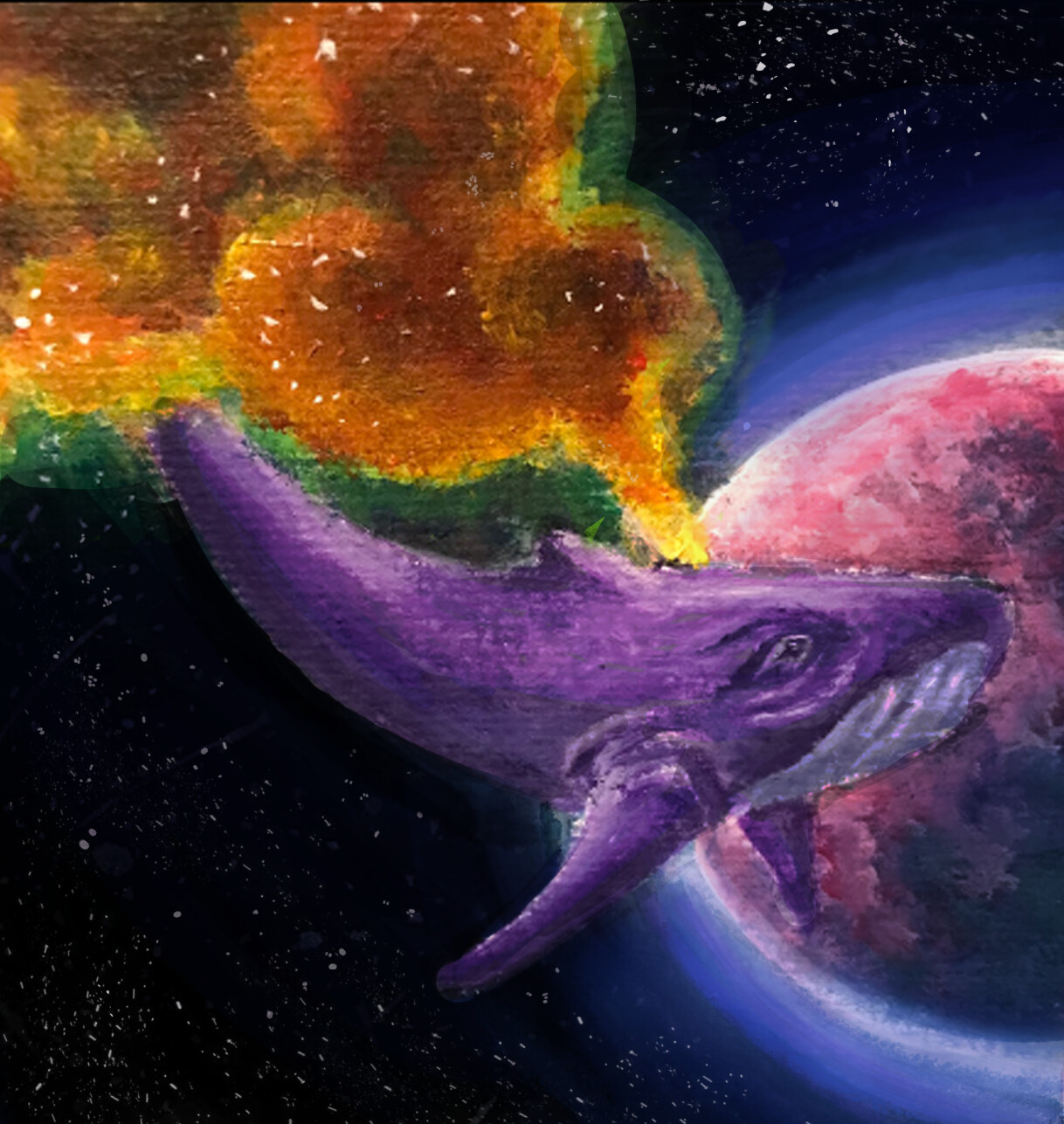 ArtStation - space whale