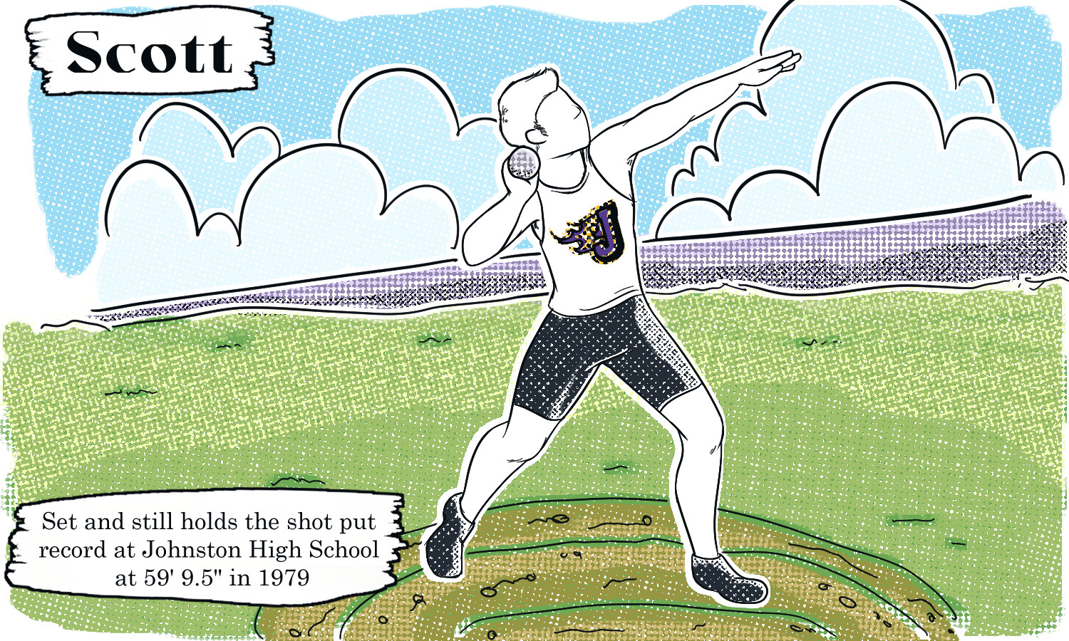 Rachel Rong - Commission - Co-Worker "Fun Facts" Illustrations