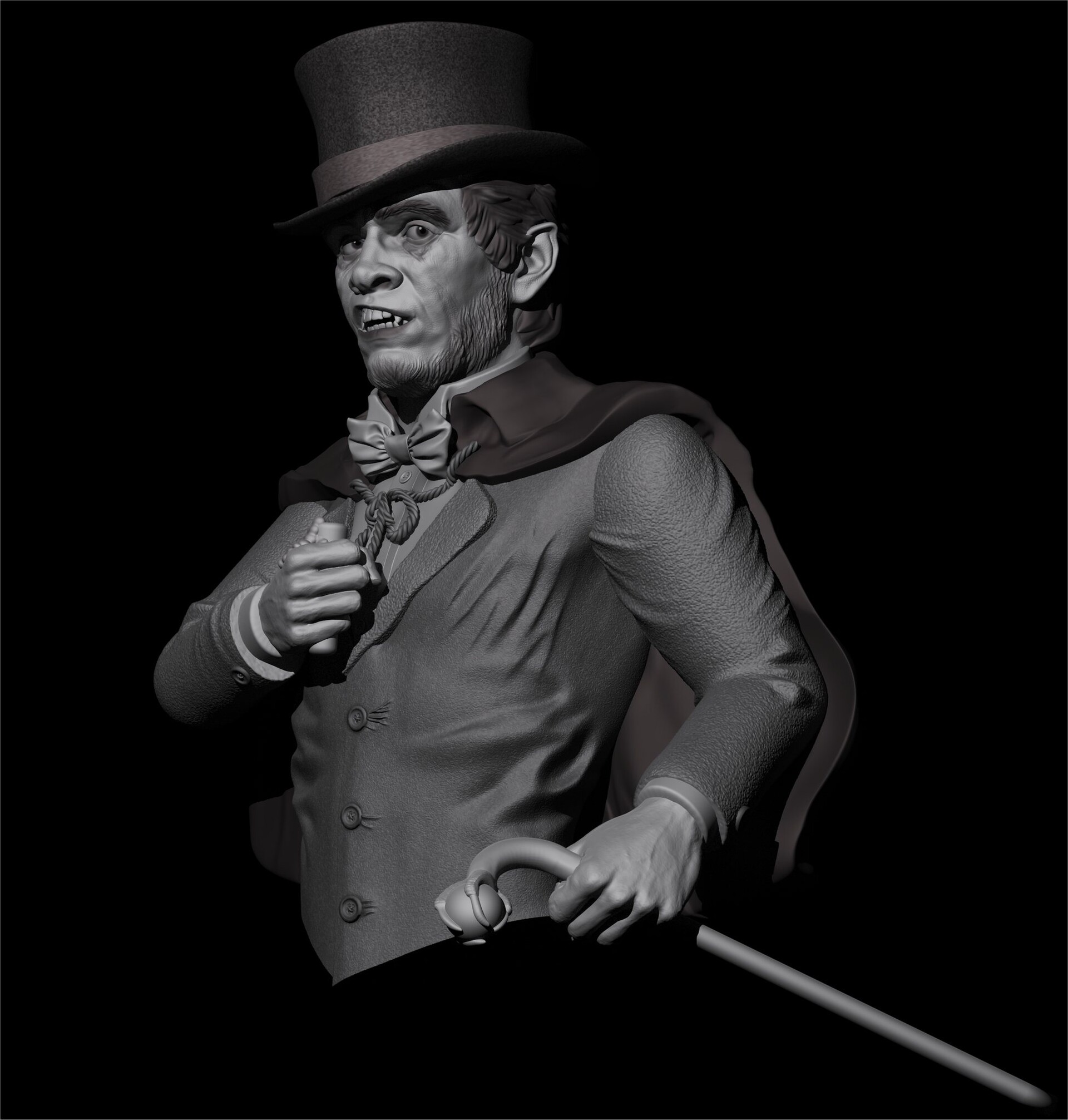ArtStation - Fredrick March as Mr.Hyde - Dr.Jekyll and Mr.Hyde