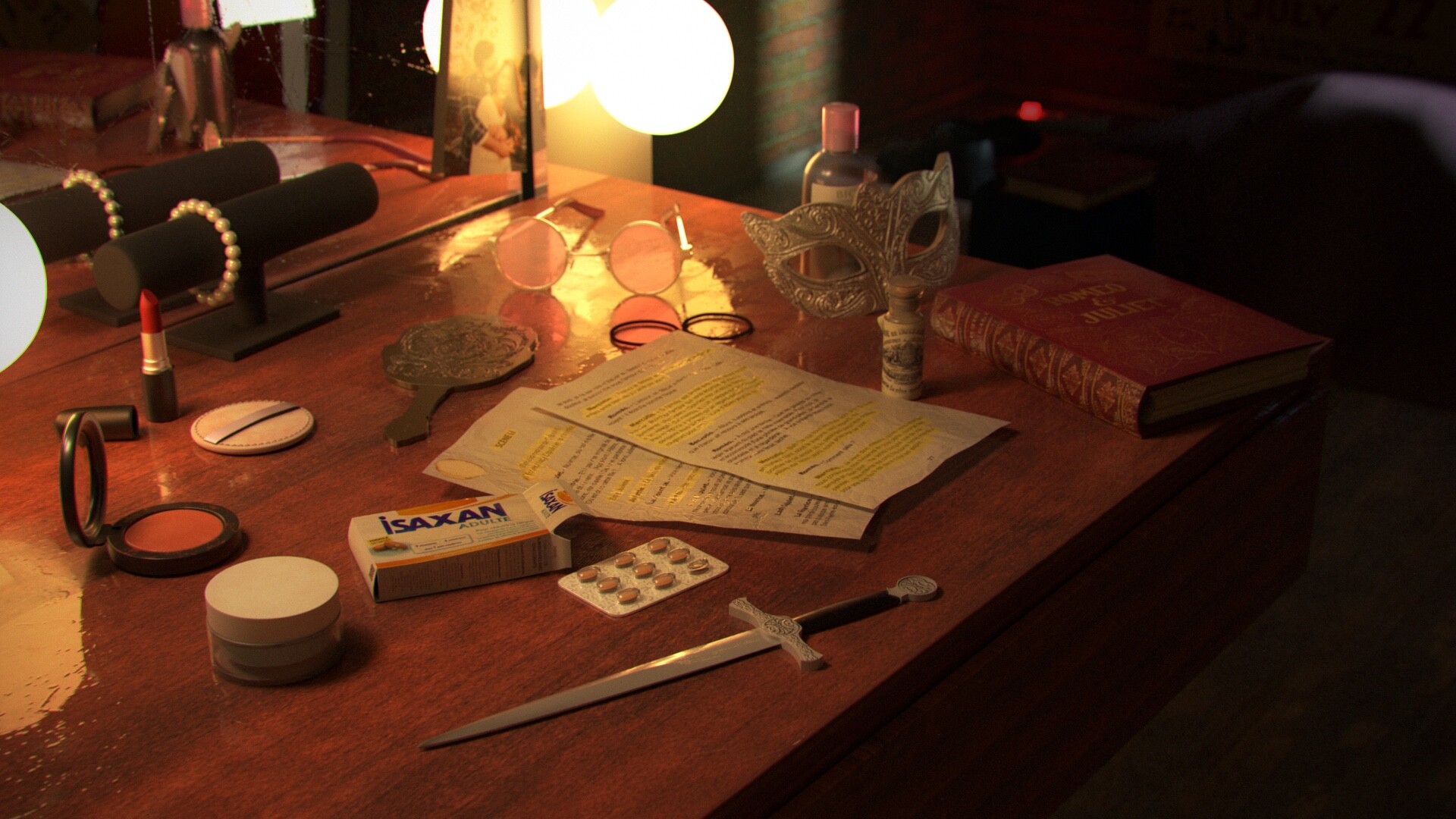 ArtStation - Still Life - Theater box