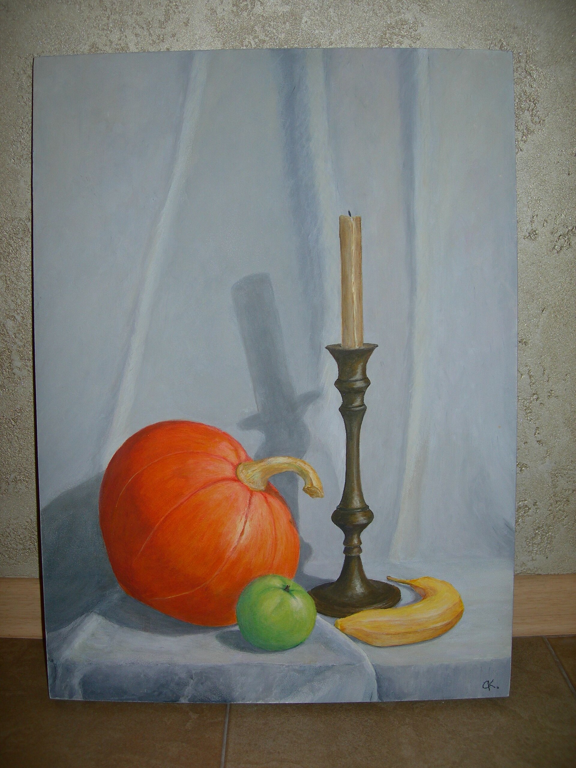 ArtStation - Still life with pumpkin.