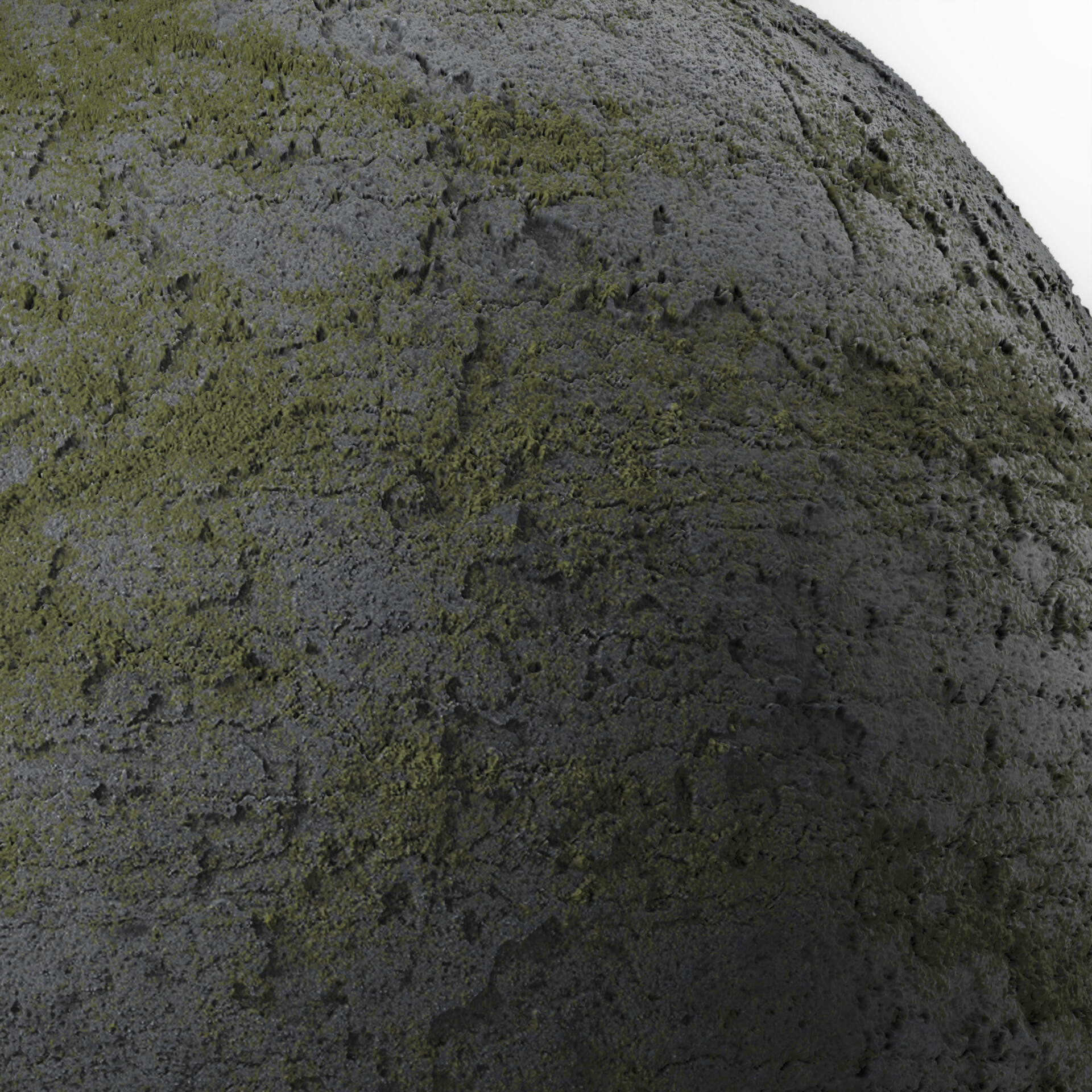 Dangsho - Stone Wall Materials 31- Concrete Stone walls By mossy, Pbr ...