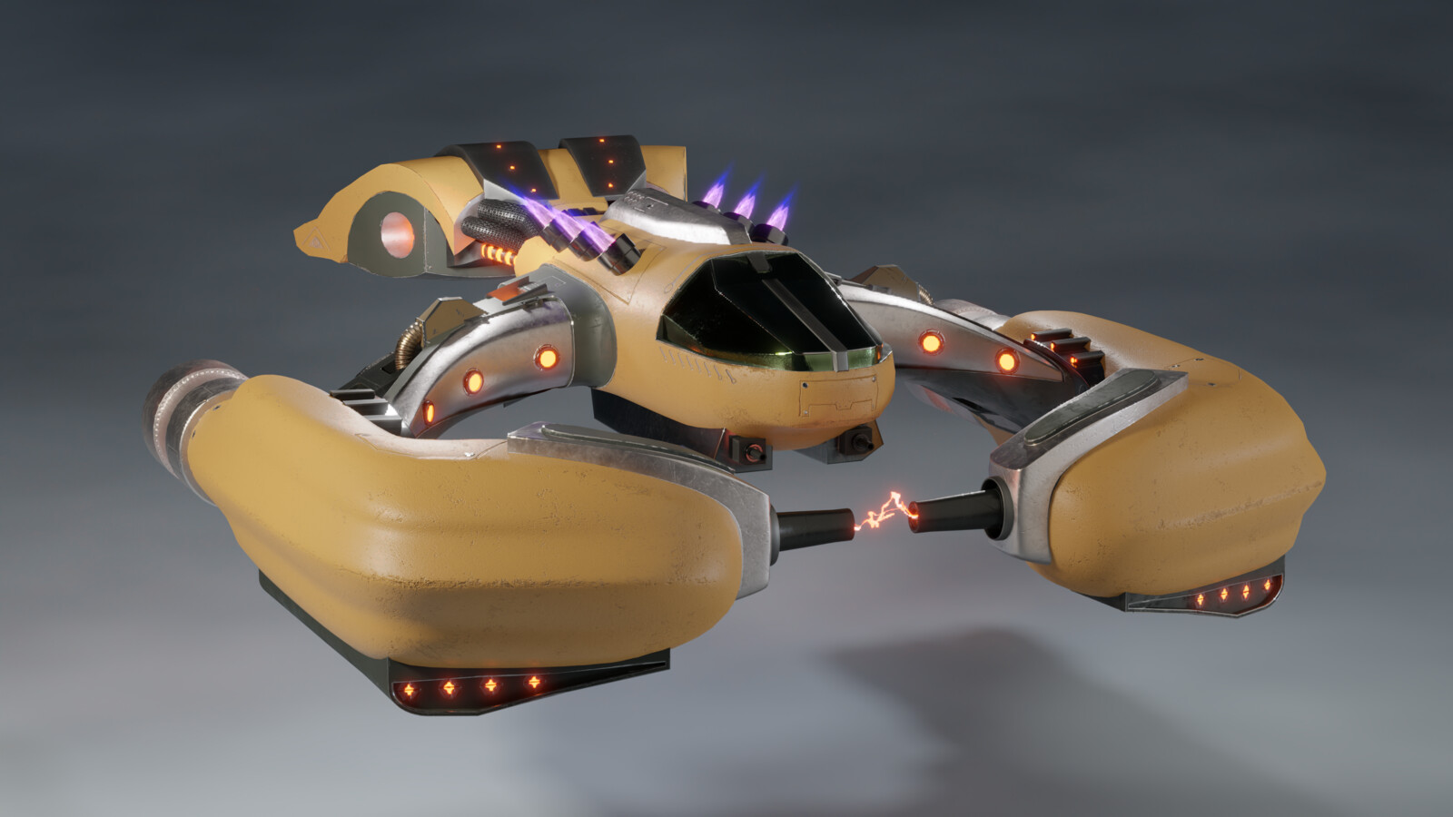 Adam Bąk - Space Hovercraft