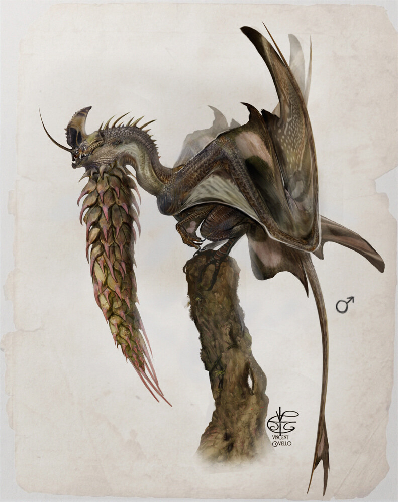 ArtStation - Dragon Bestiary