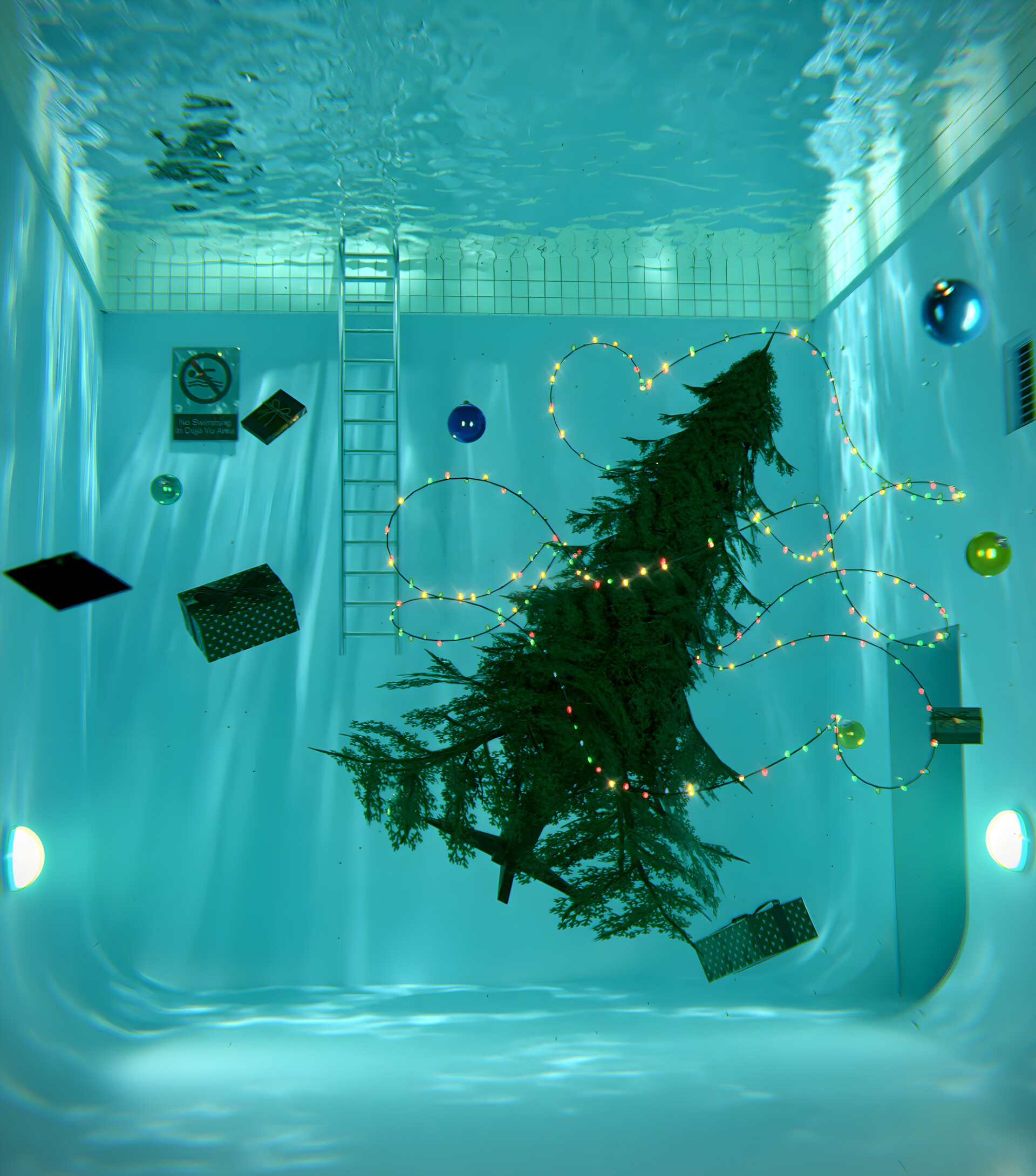ArtStation - Drowning Christmas