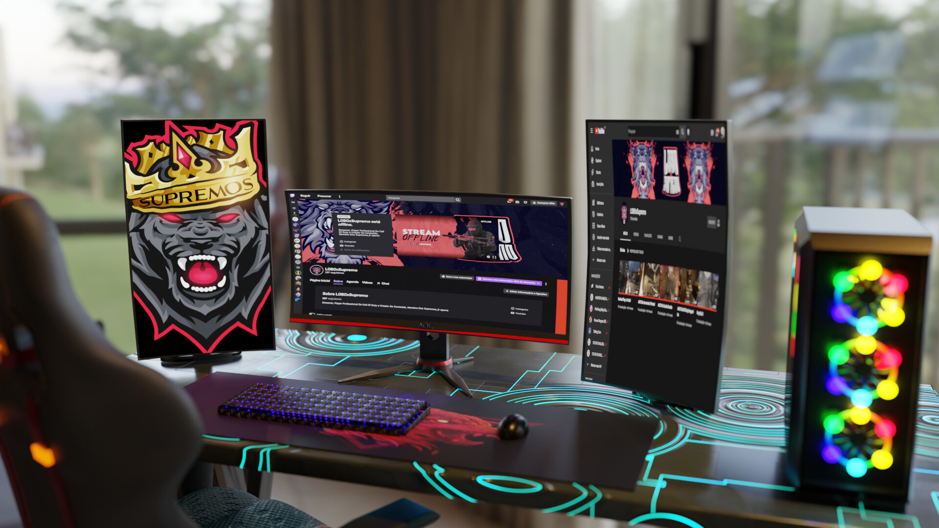 ArtStation - Setup gaming