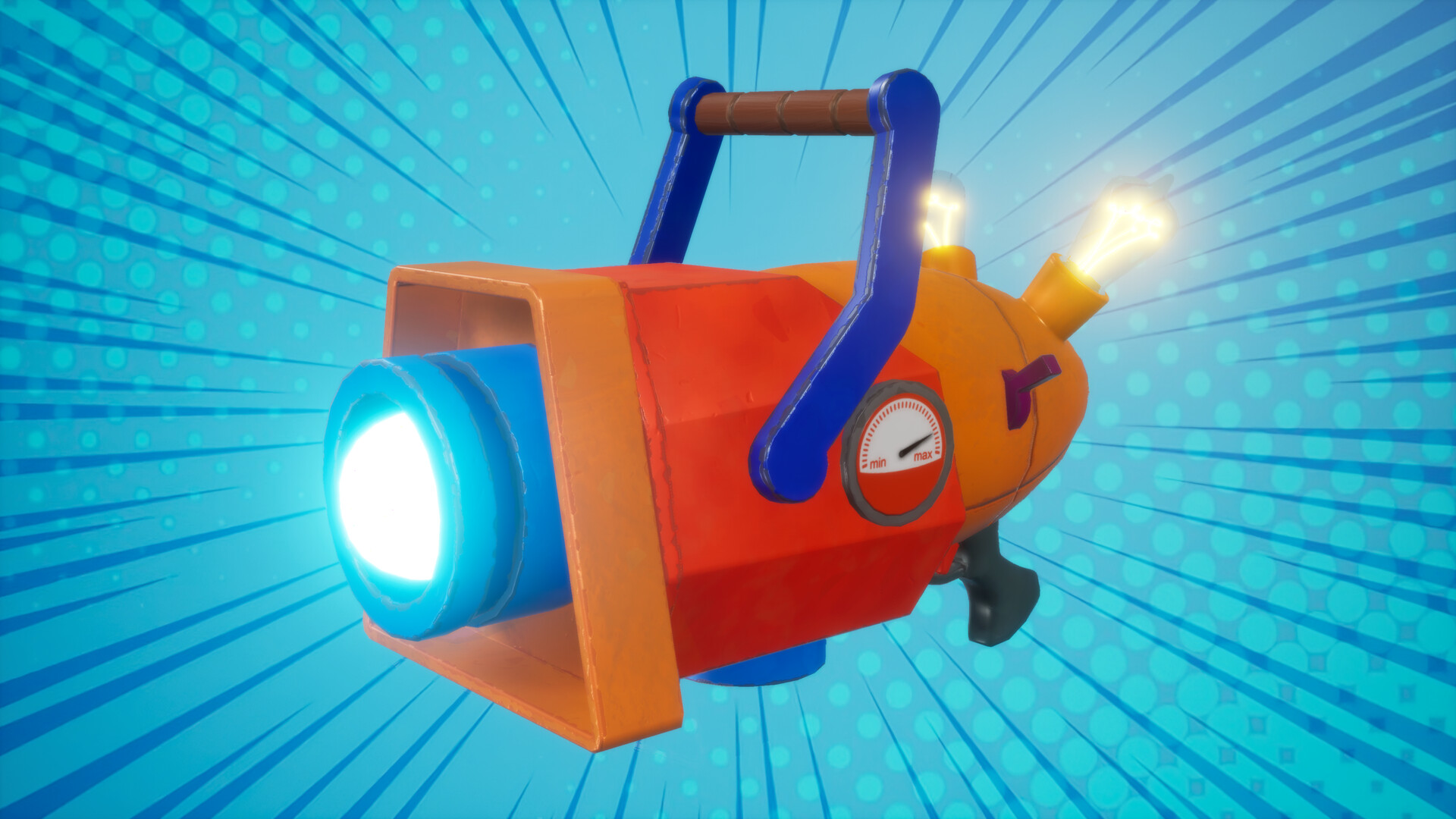 David Barbosa - Cartoon Laser Gun