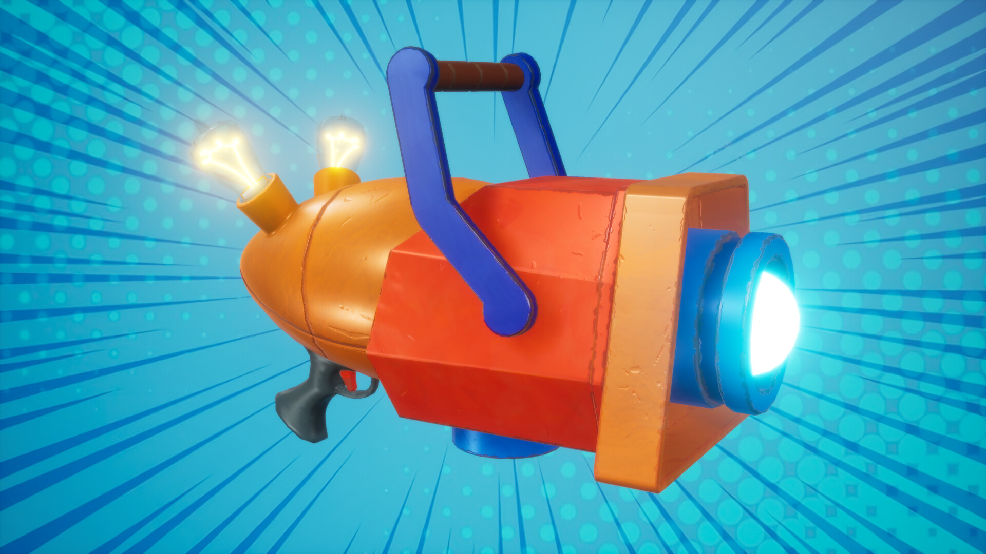 David Barbosa - Cartoon Laser Gun