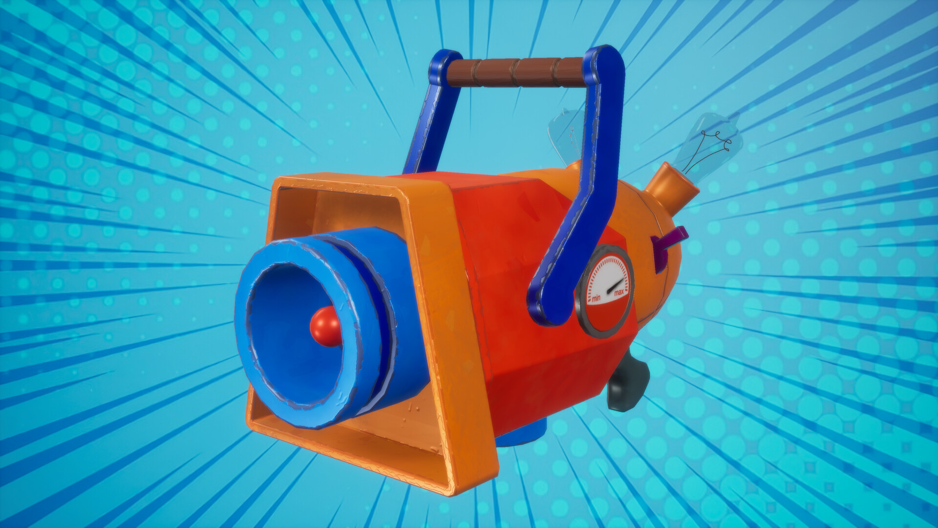 David Barbosa - Cartoon Laser Gun