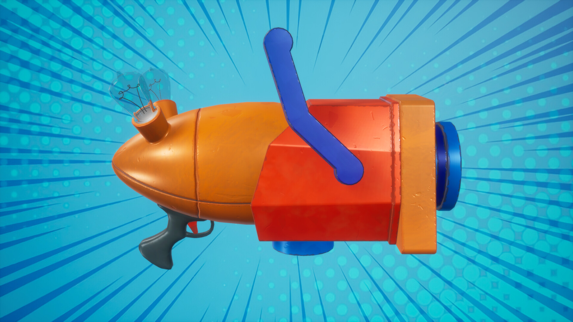 David Barbosa - Cartoon Laser Gun