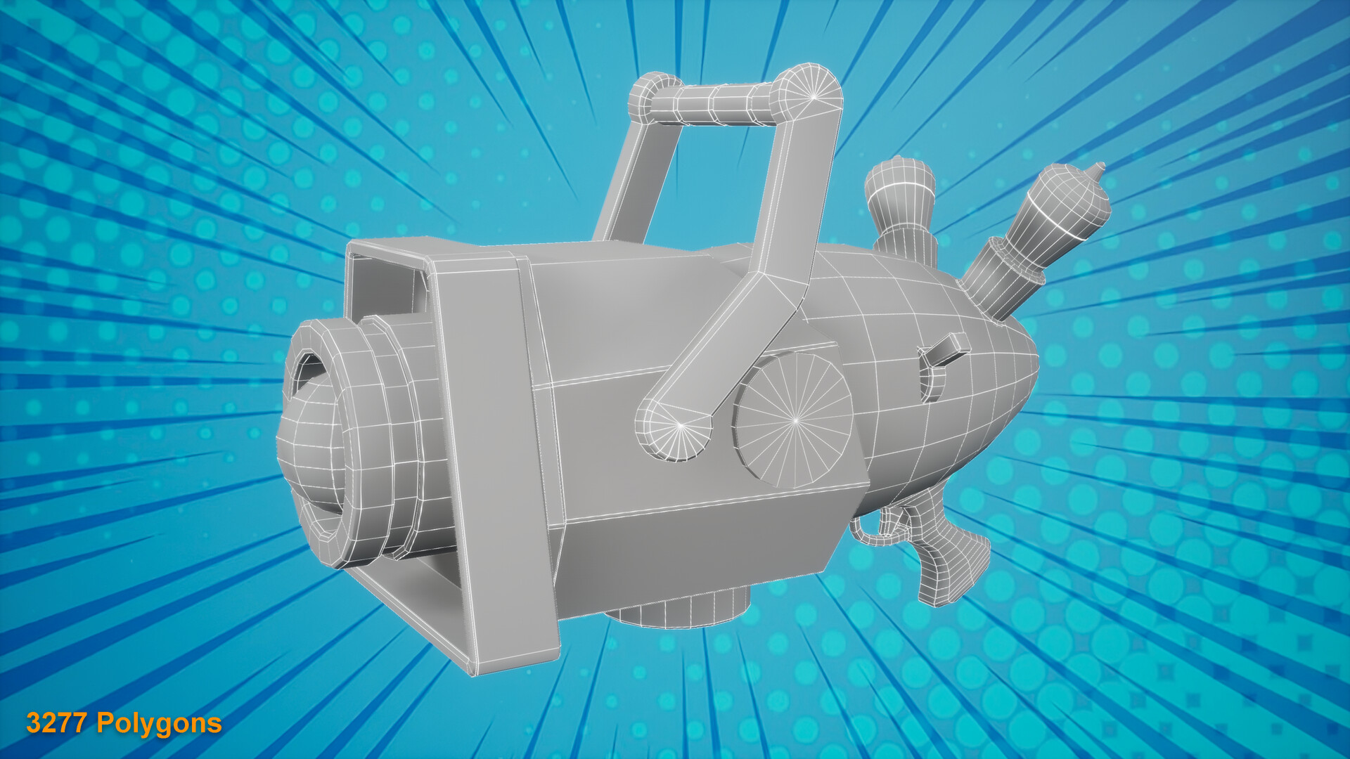 David Barbosa - Cartoon Laser Gun