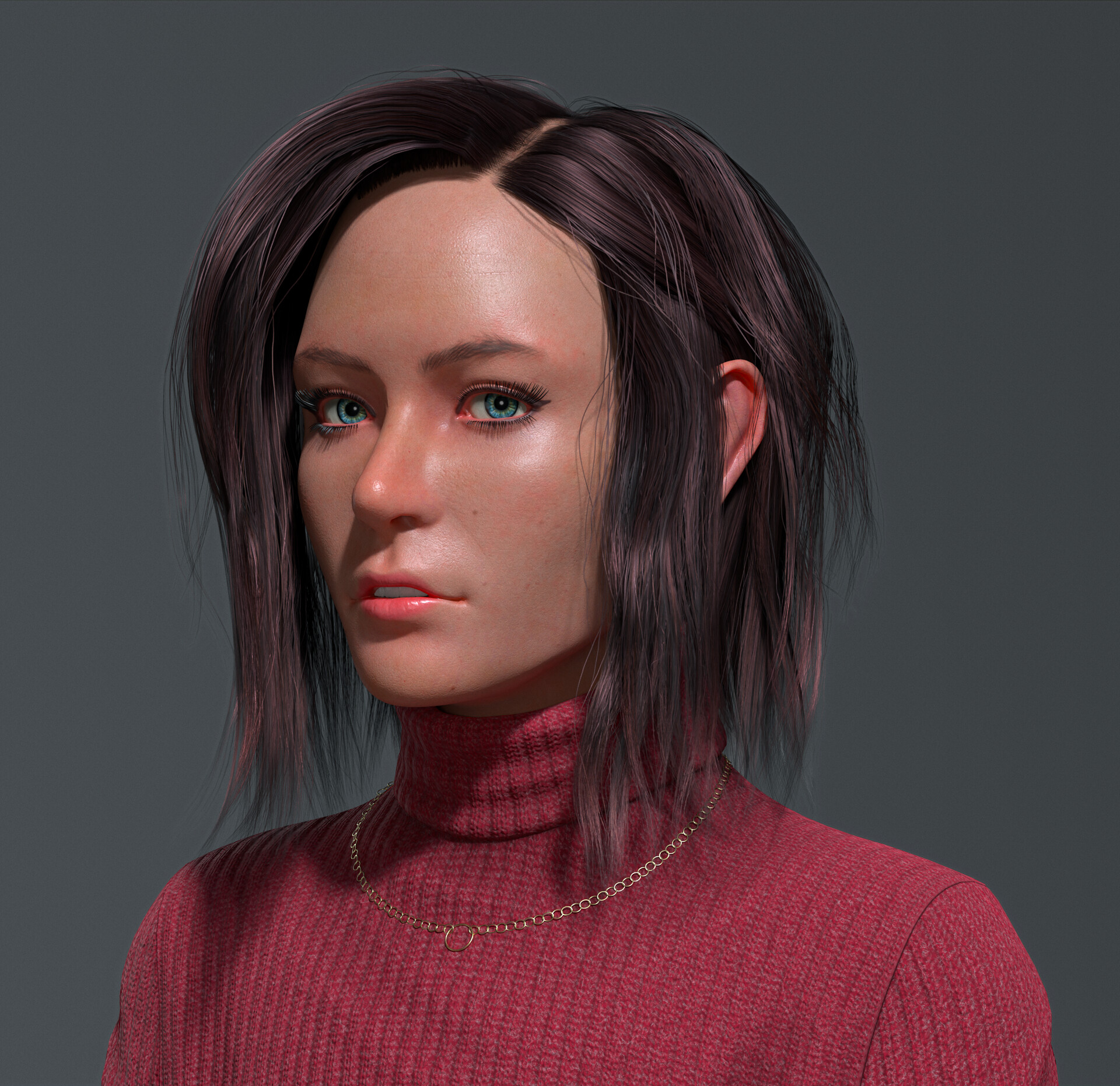 ArtStation - Female bust