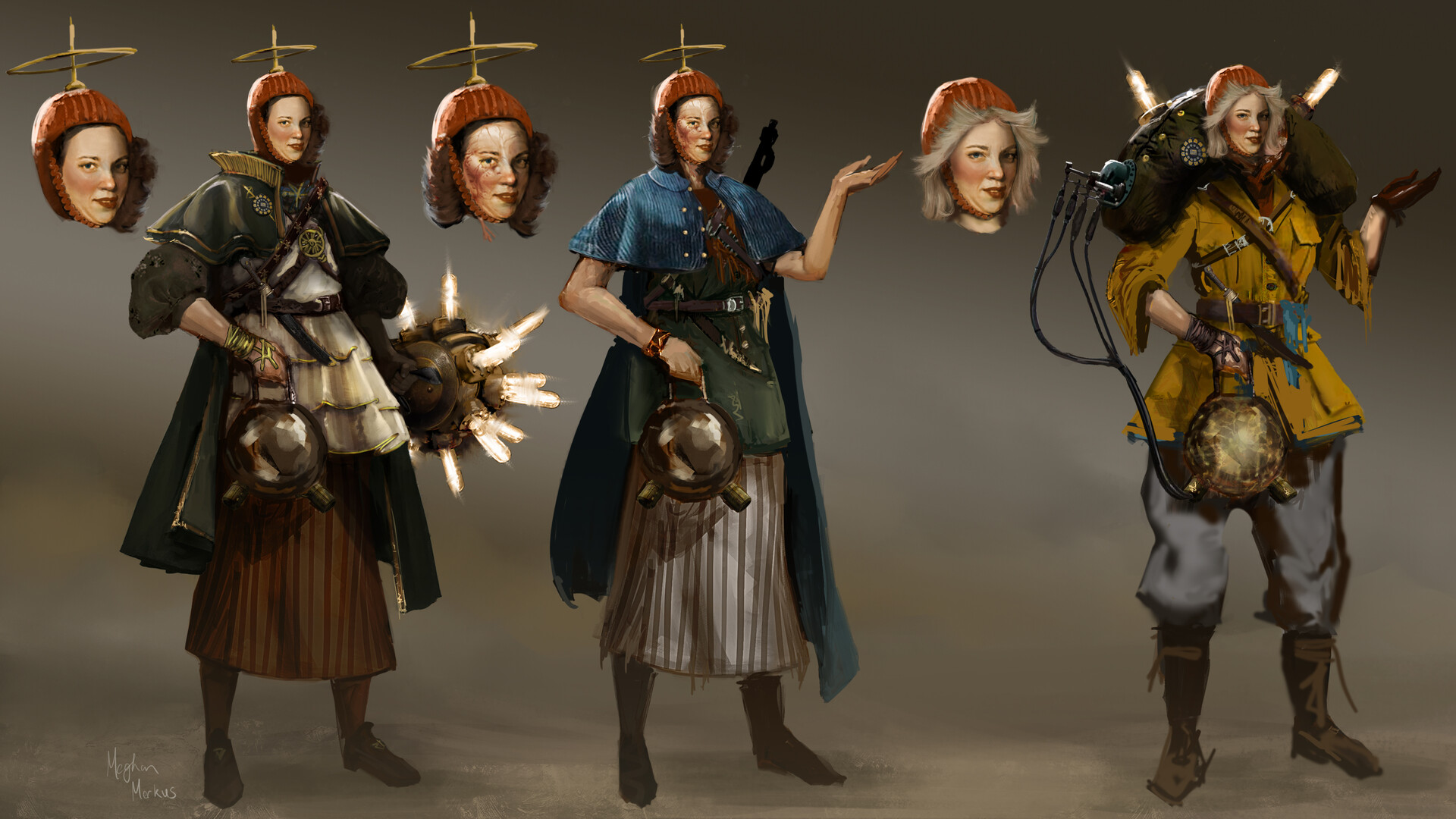 ArtStation - Retro Woman