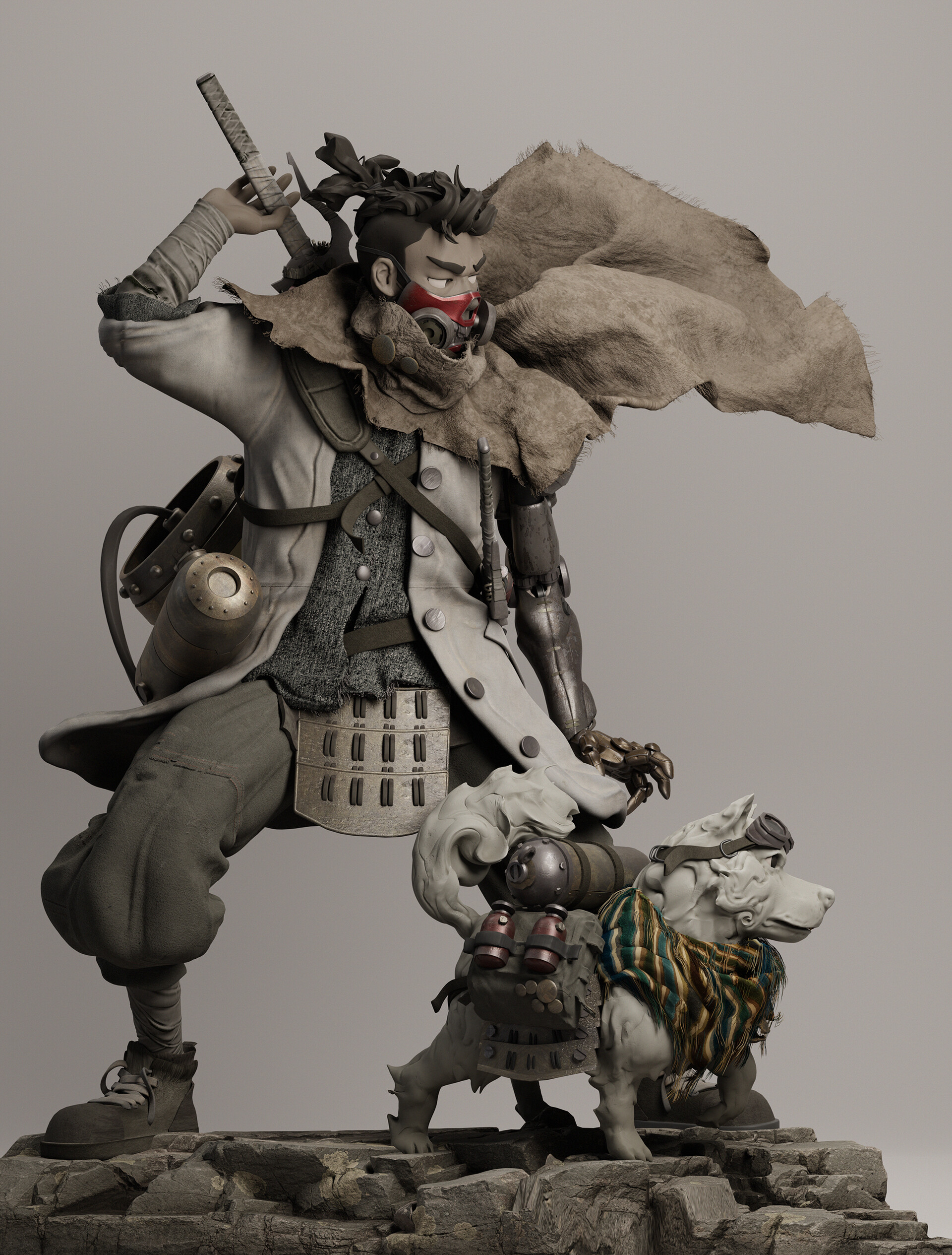 LEO LI - Japanese Samurai