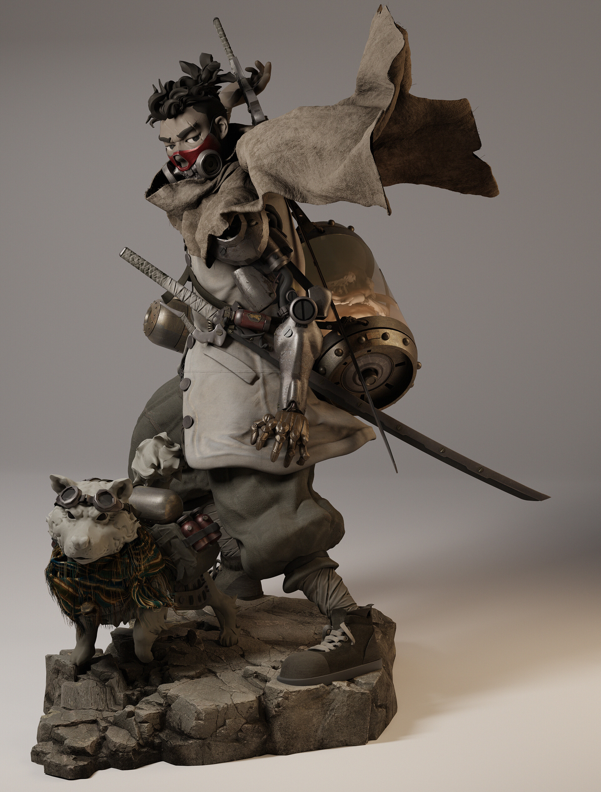 LEO LI - Japanese Samurai