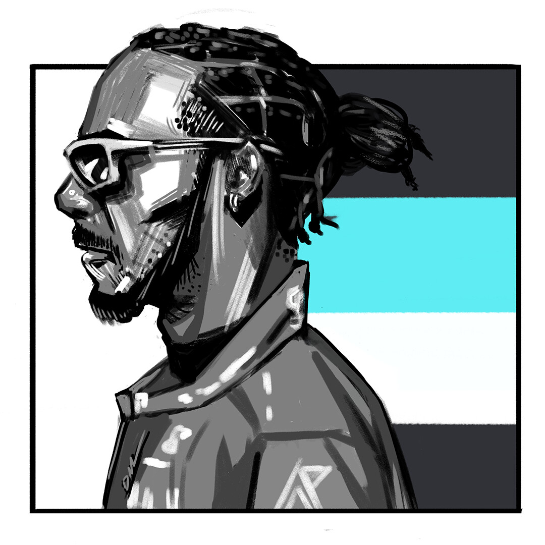 ArtStation - Formula 1 Portraits
