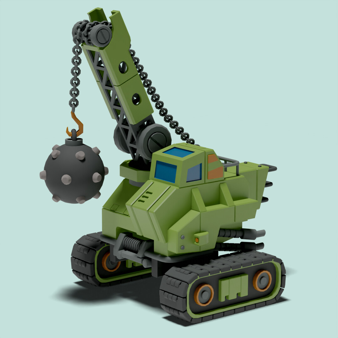 ArtStation - Demolition Machine