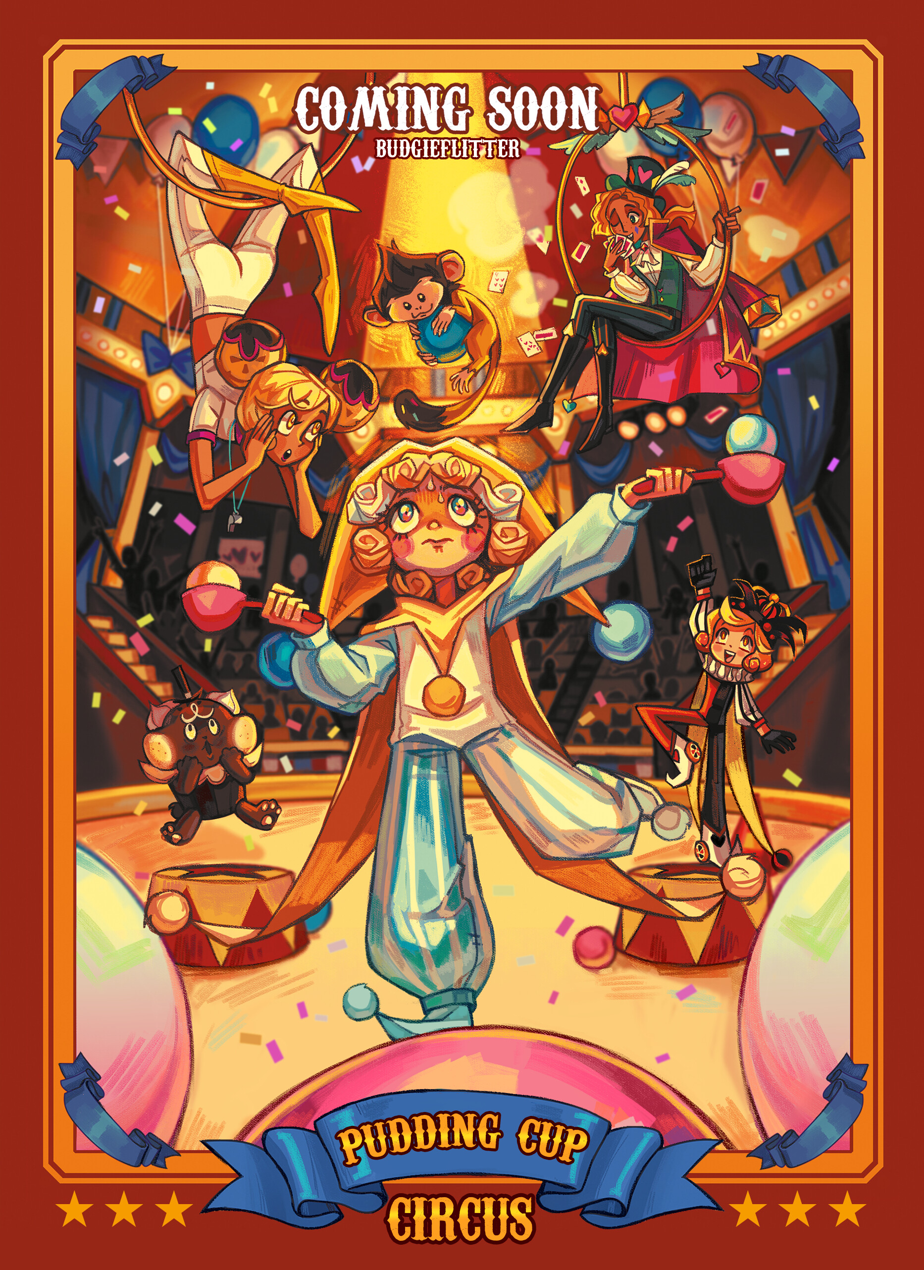 ArtStation - Pudding Cup Circus