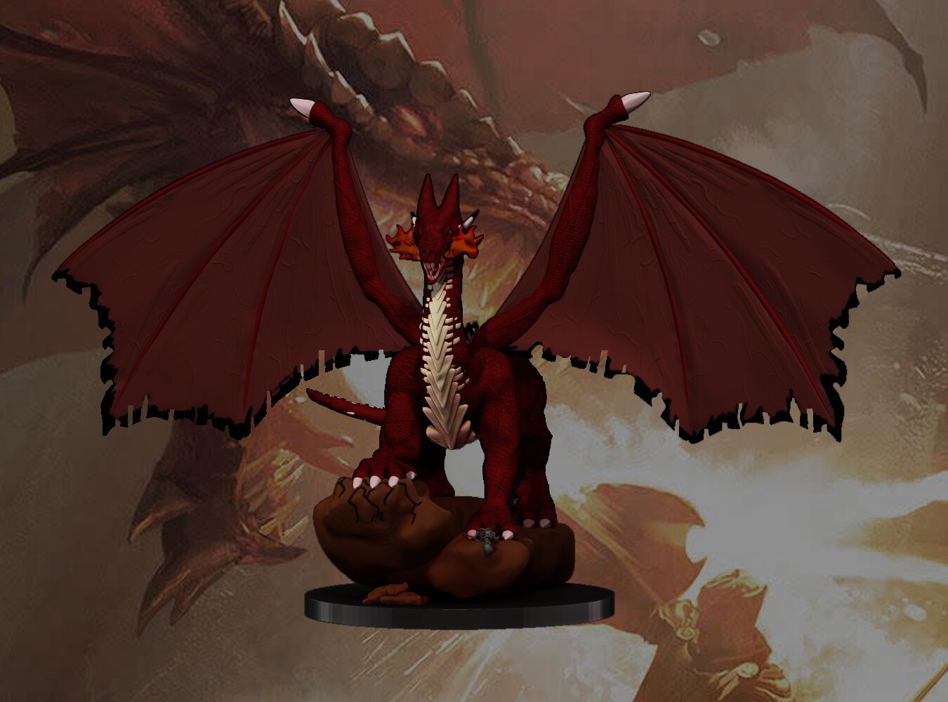 ArtStation - Red Dragon