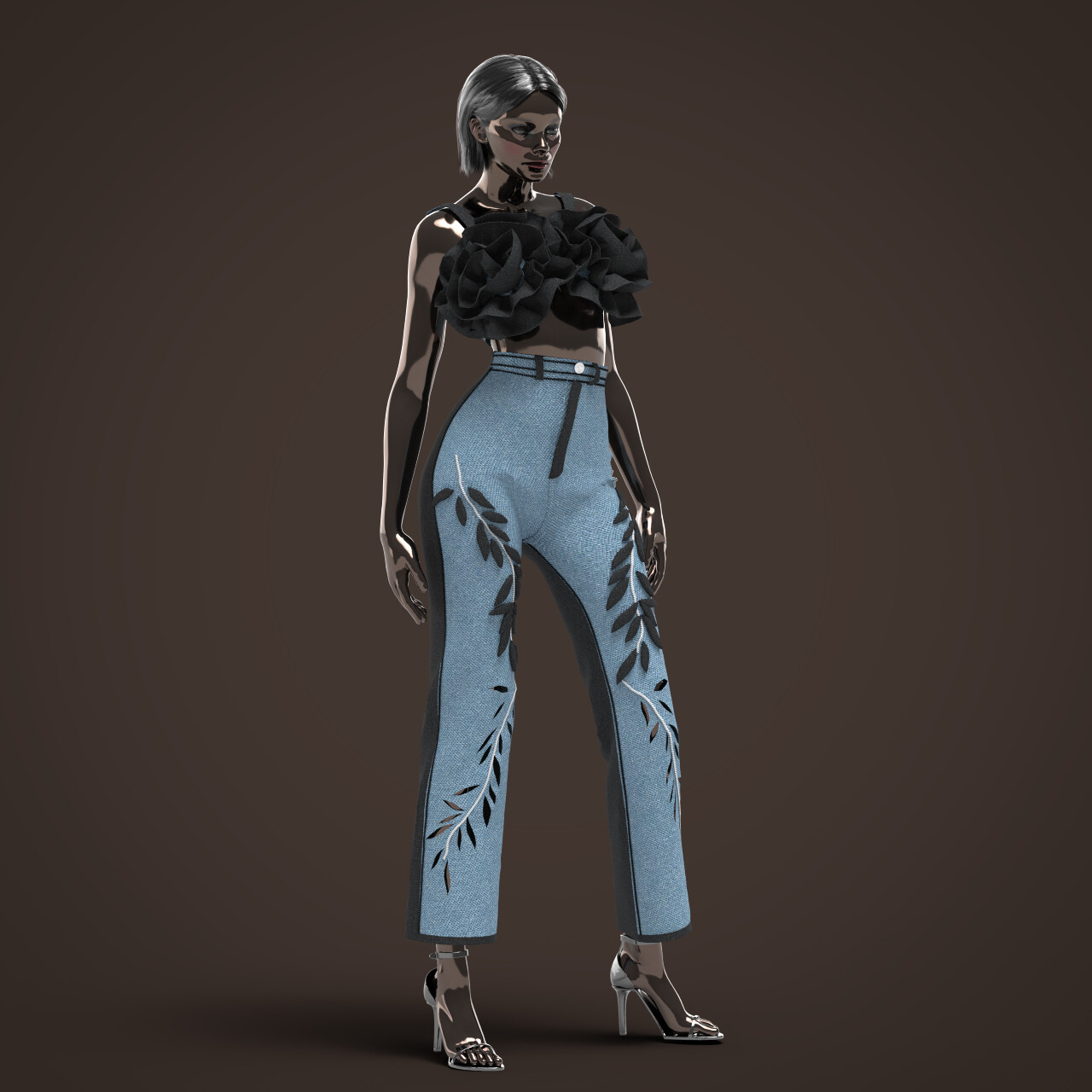 ArtStation - fashion designer, clo3d