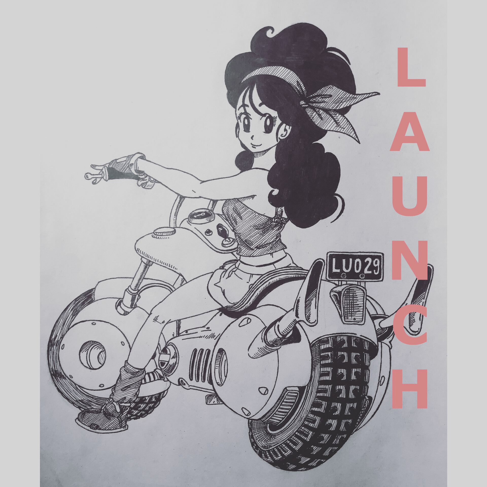 ArtStation - Dragon Ball "Launch"