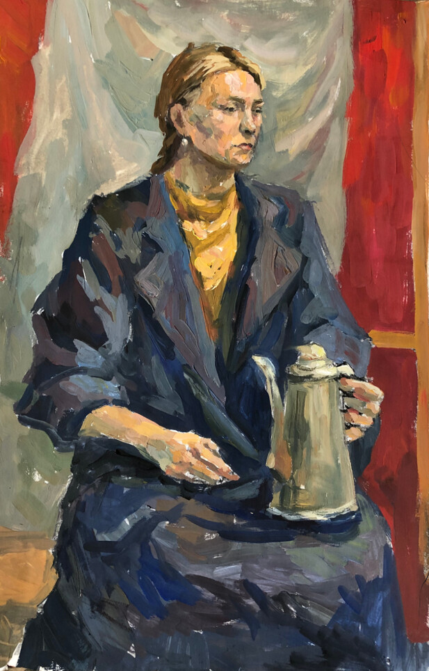 ArtStation - etude, tempera paint