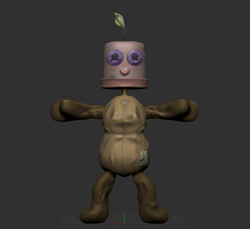 ArtStation - 3D Model with Texture: Character Darby