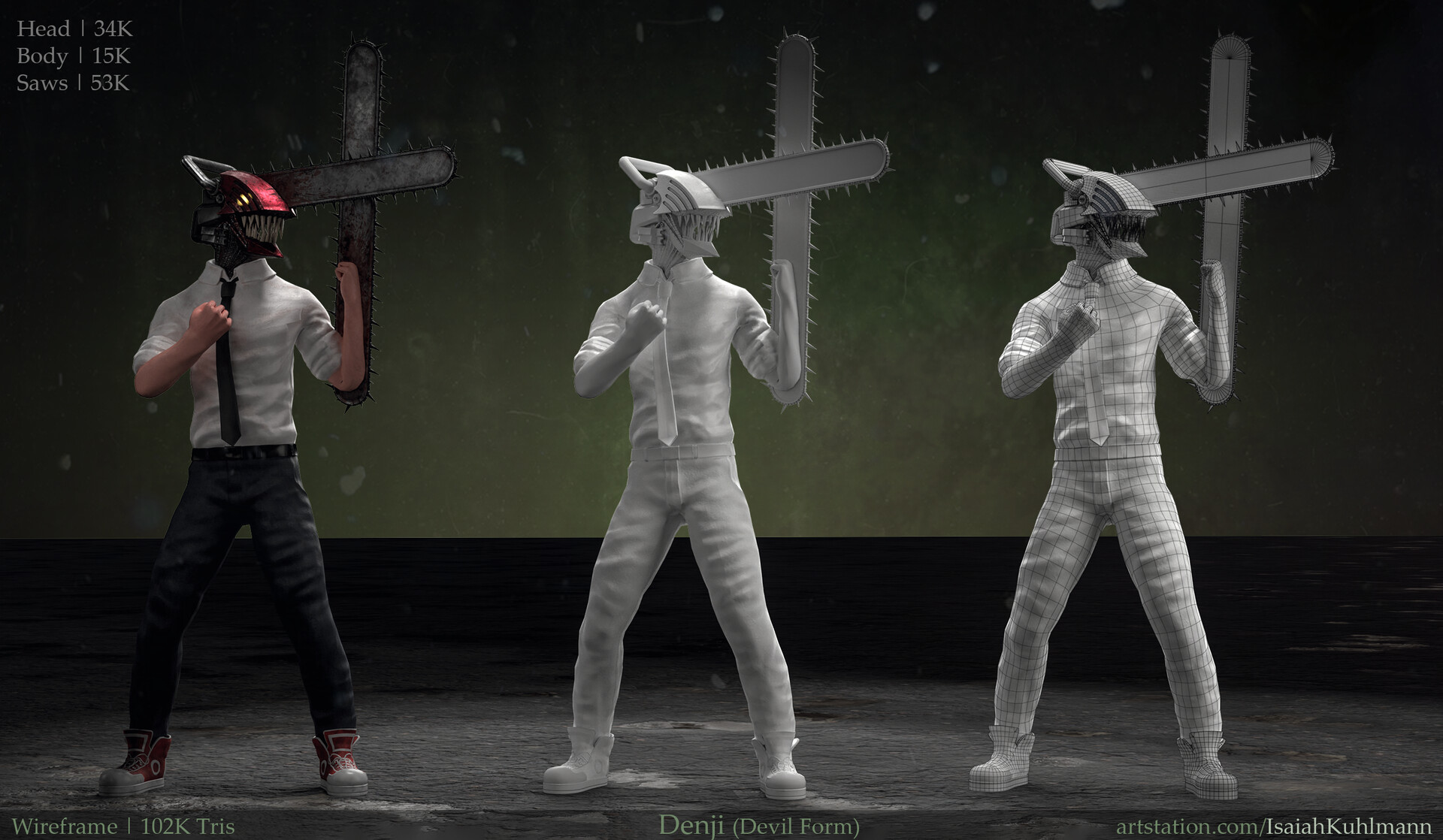 Isaiah Kuhlmann - Denji (Devil Form)