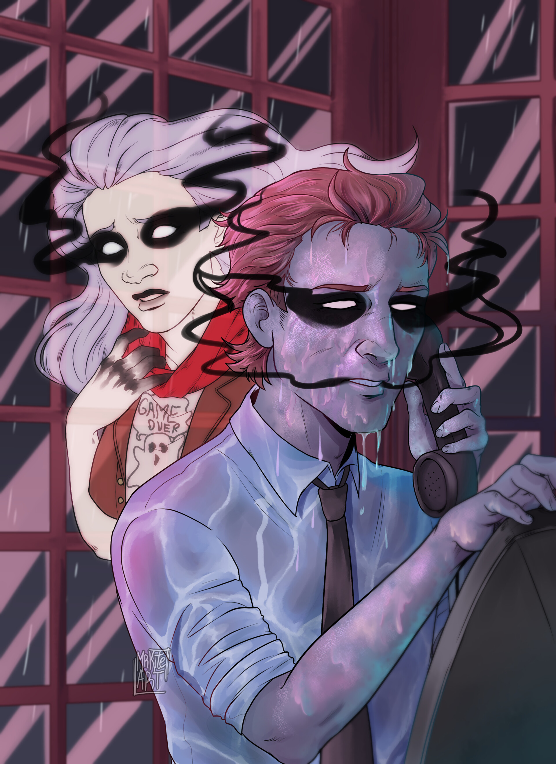 ArtStation - Dying inside redraw