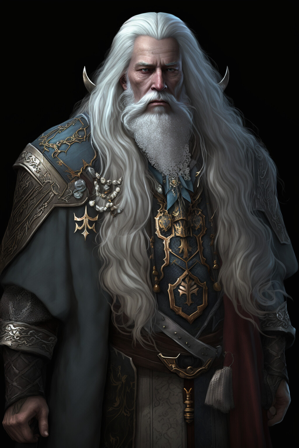 ArtStation - Male Death Cleric