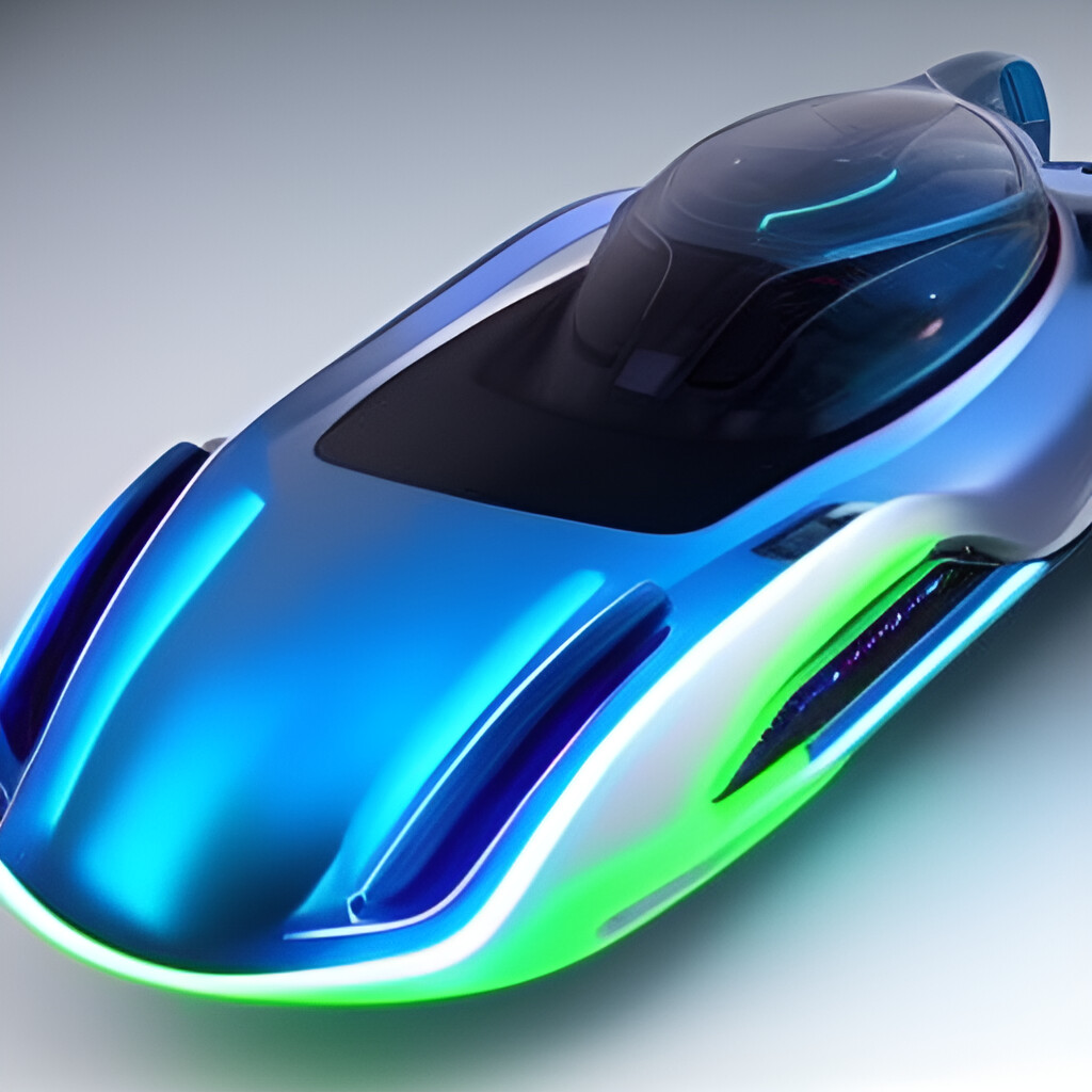 AIstation - Futuristic car (Cosmic style)